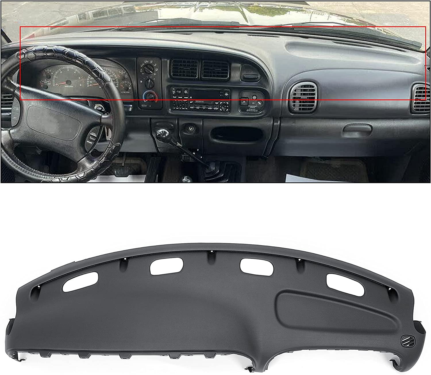 1998 dodge ram dash cover store