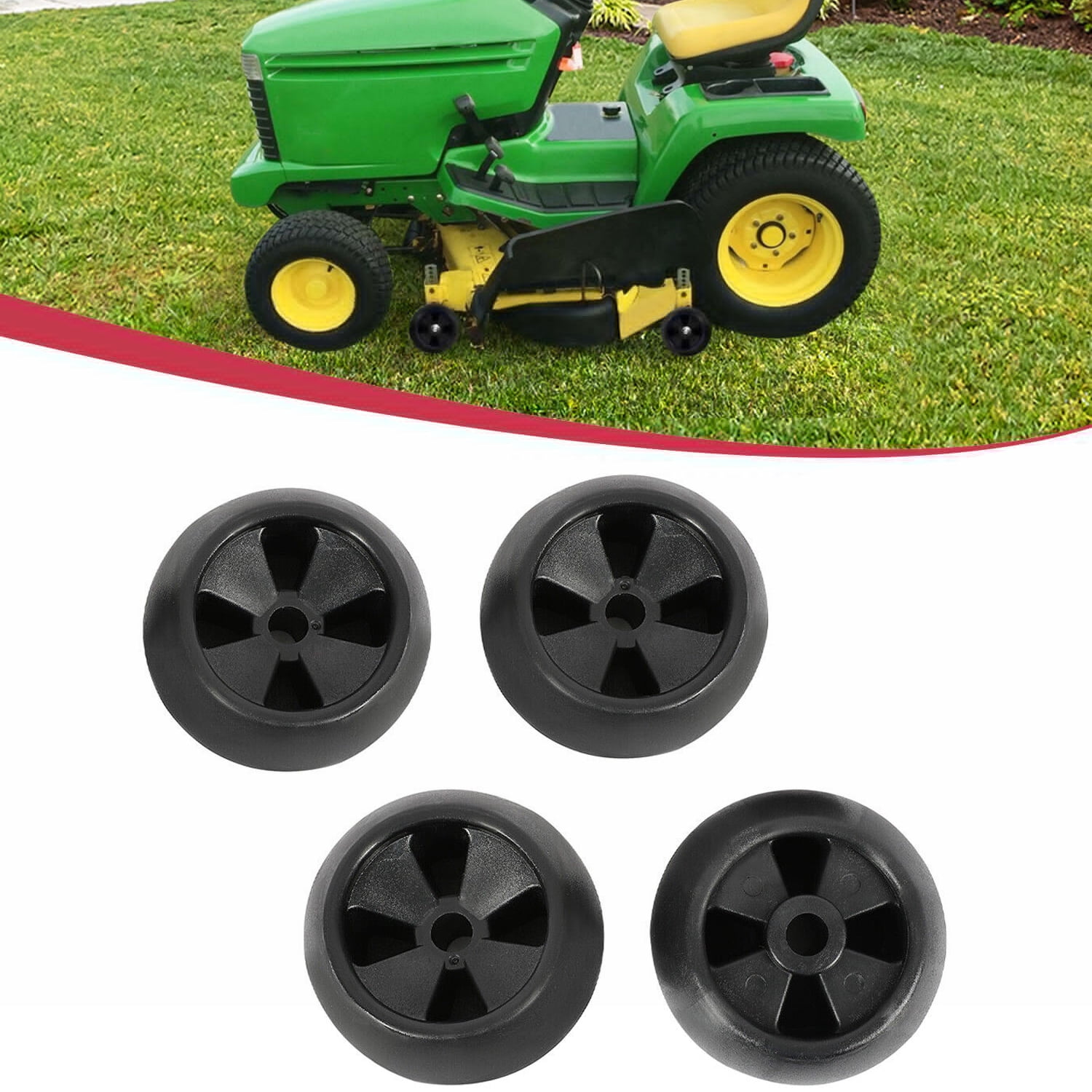 Kojem Deck Wheel Kit for John Deere SRX75 SRX95 GX355 X320 LT180 LX289 ...