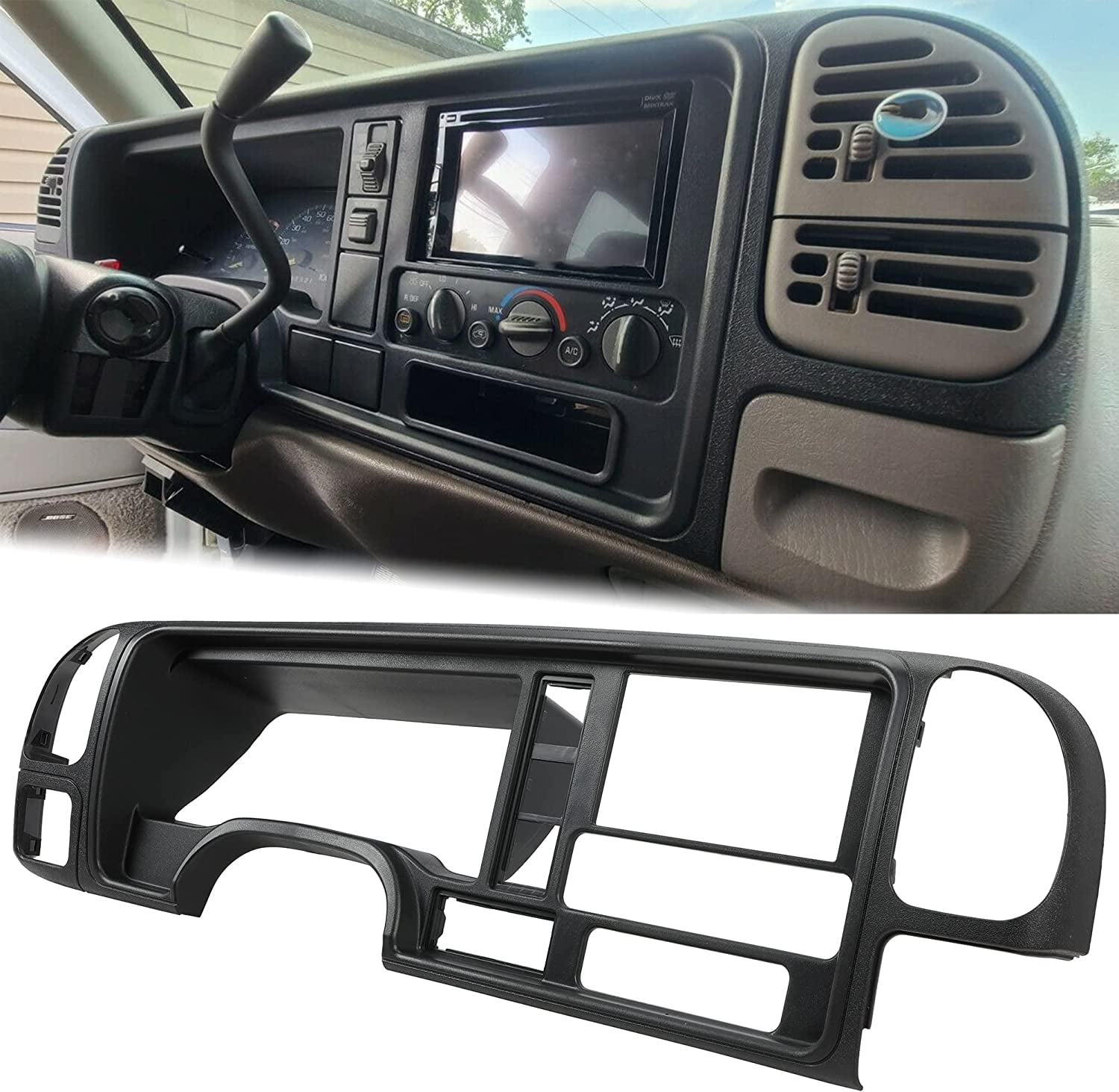 Silverado double din dash kit store