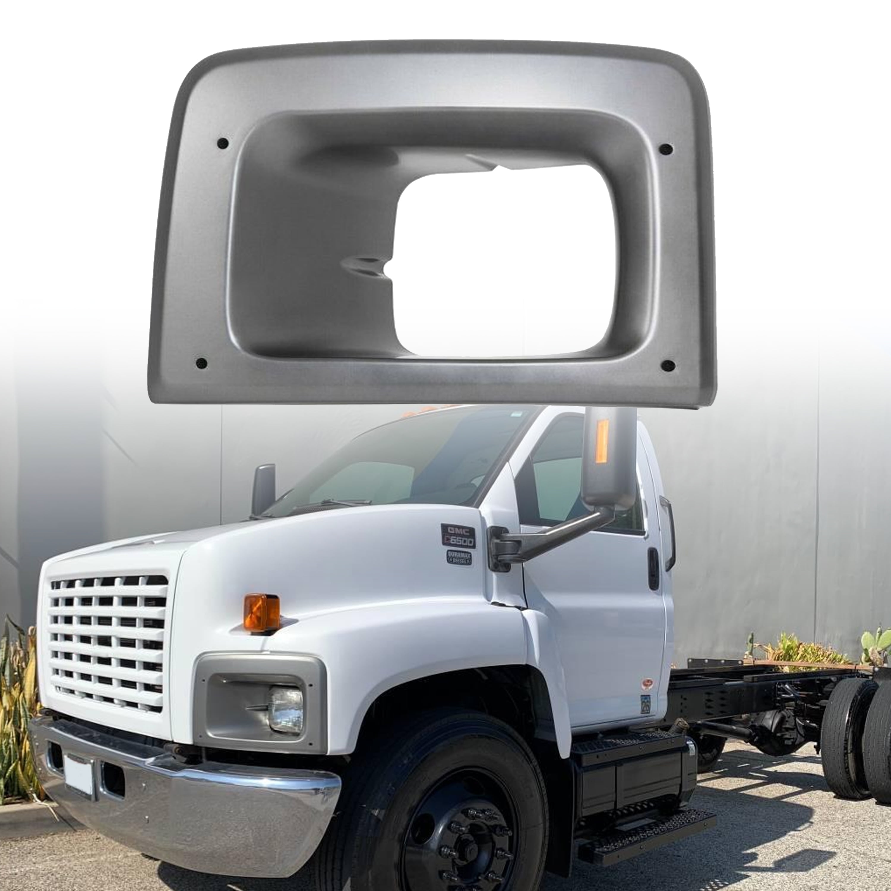 Kojem Driver Left Headlight Headlamp Bezel Trim Compatible with 2003 ...