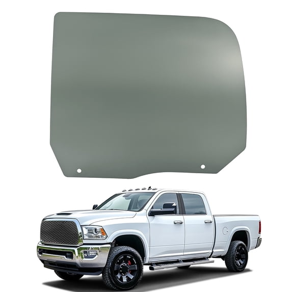 Kojem Driver Left Rear Door Window Glass for 2009-2024 Dodge Ram 4 Door ...
