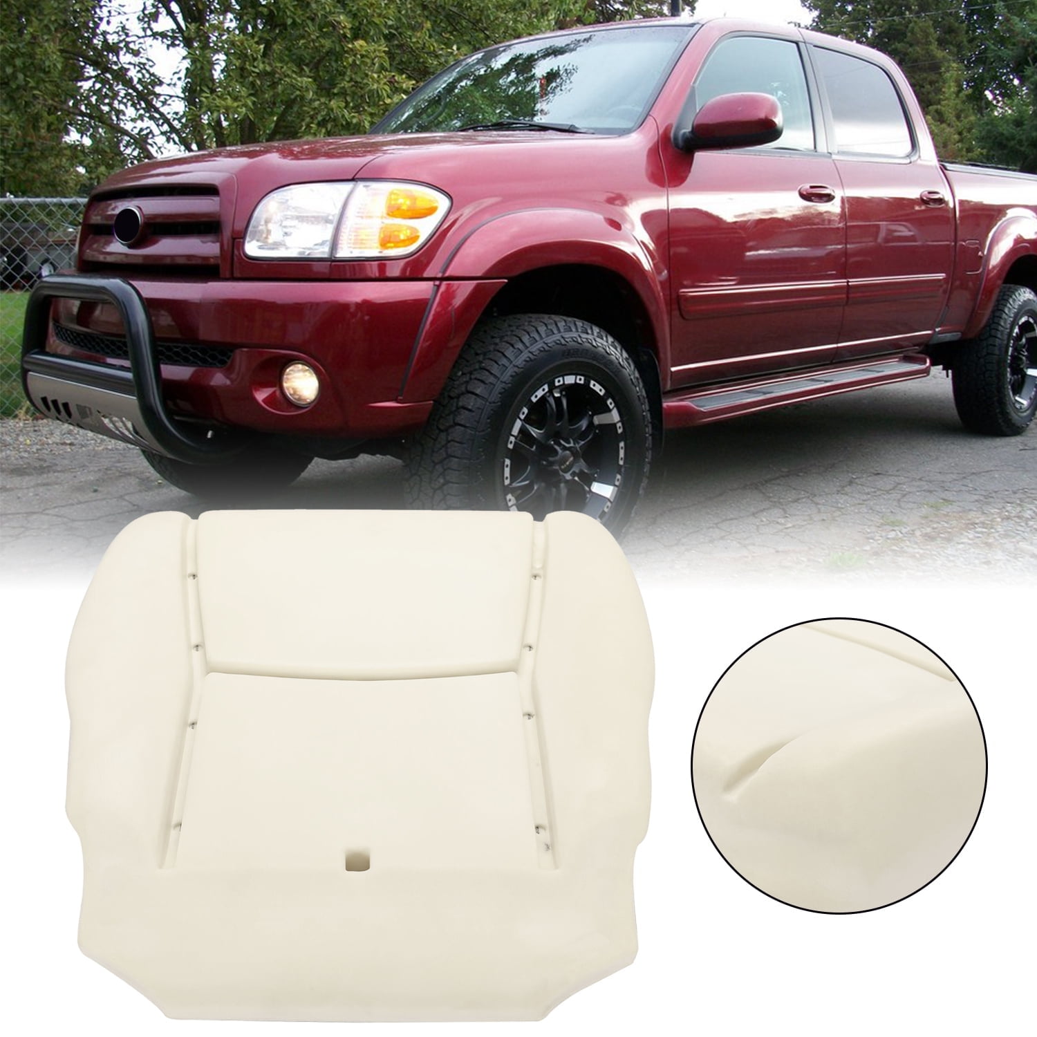Kojem Driver Side Bottom Foam Seat Cushion for 2000-2004 Toyota Tundra ...
