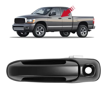 Textured Black Front Right Passenger Side Outside Outer Exterior Door ...