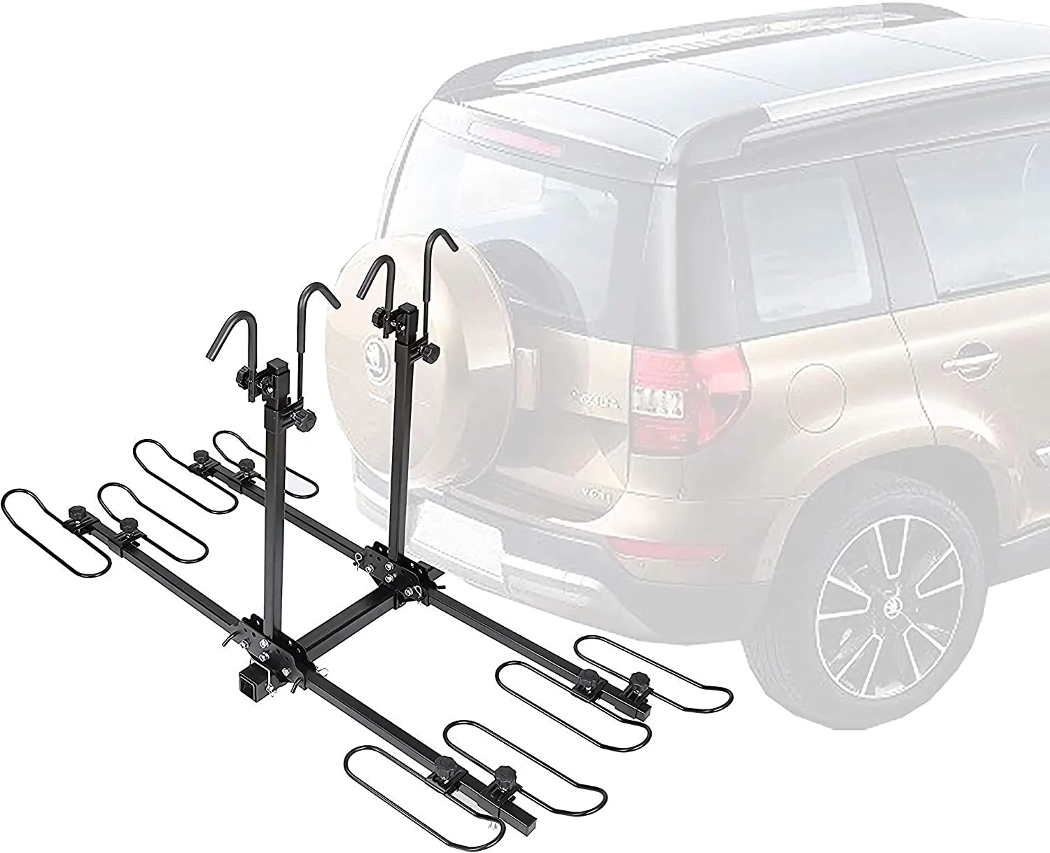 Apex BC-TL-521 Rear-Mounted Bike Rack, Fits 2 Bikes - Walmart.com