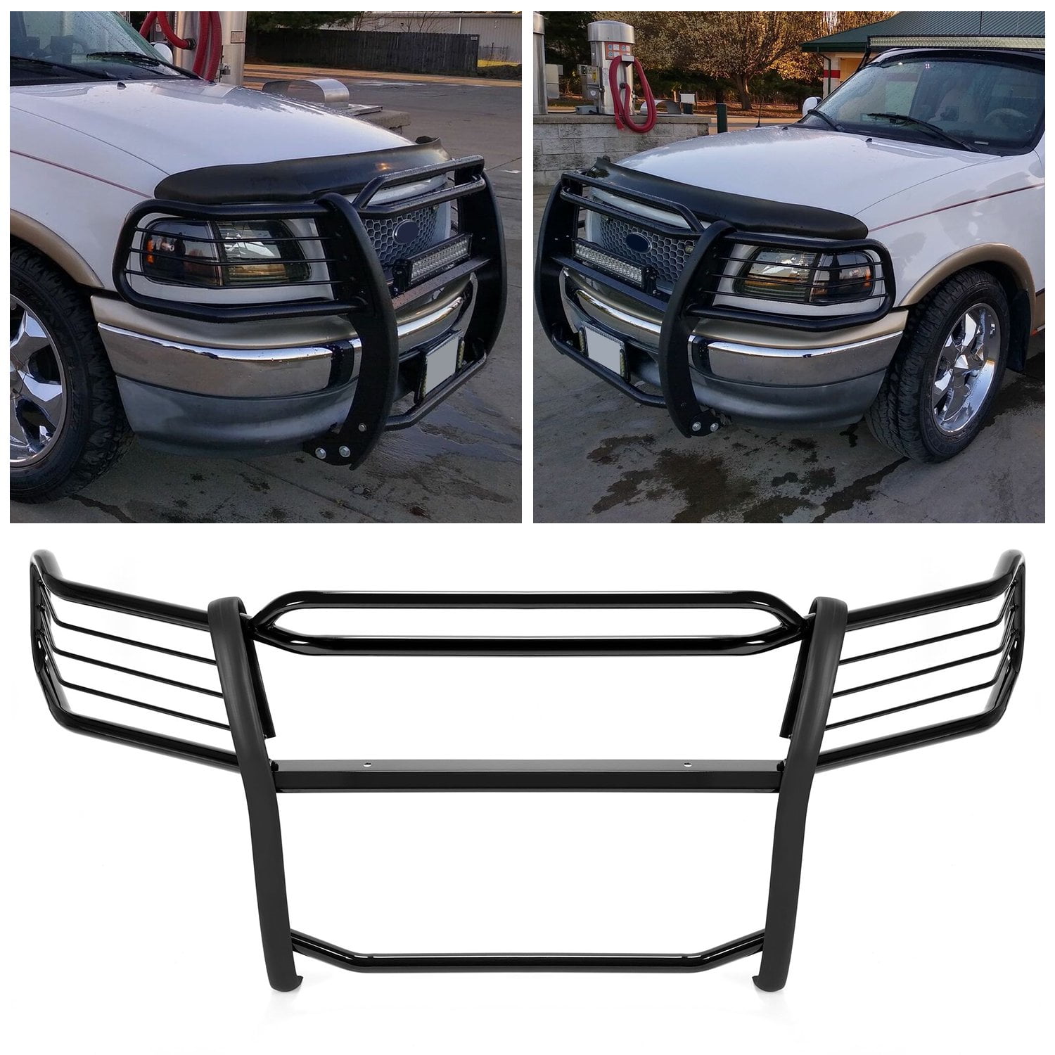 Kojem Truck Accessories: Front Bumper Grill Brush Guard for 1997-2004 ...