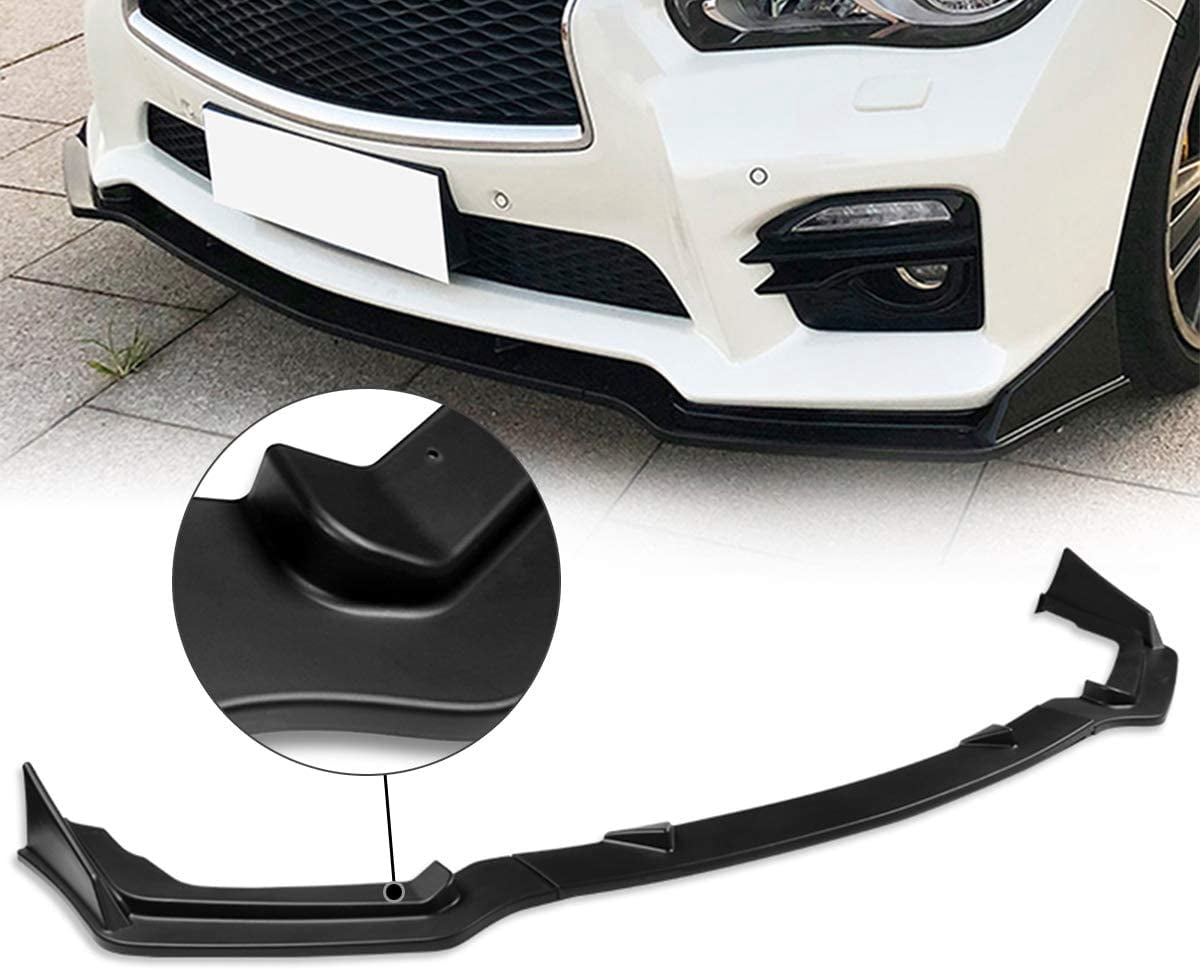 Kojem Front Bumper Lip Chin Spoiler Splitter Splitter for 2014 2015 ...