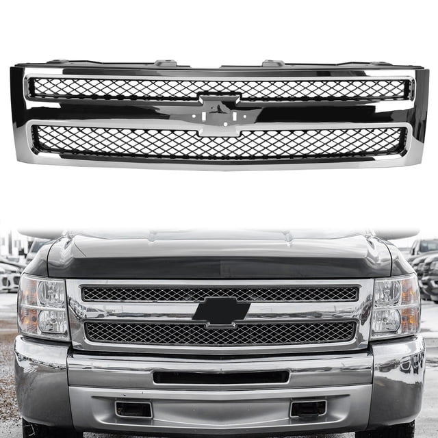 Kojem Chevy Accessories: Front Bumper Mesh Grille for 2007-2013 ...