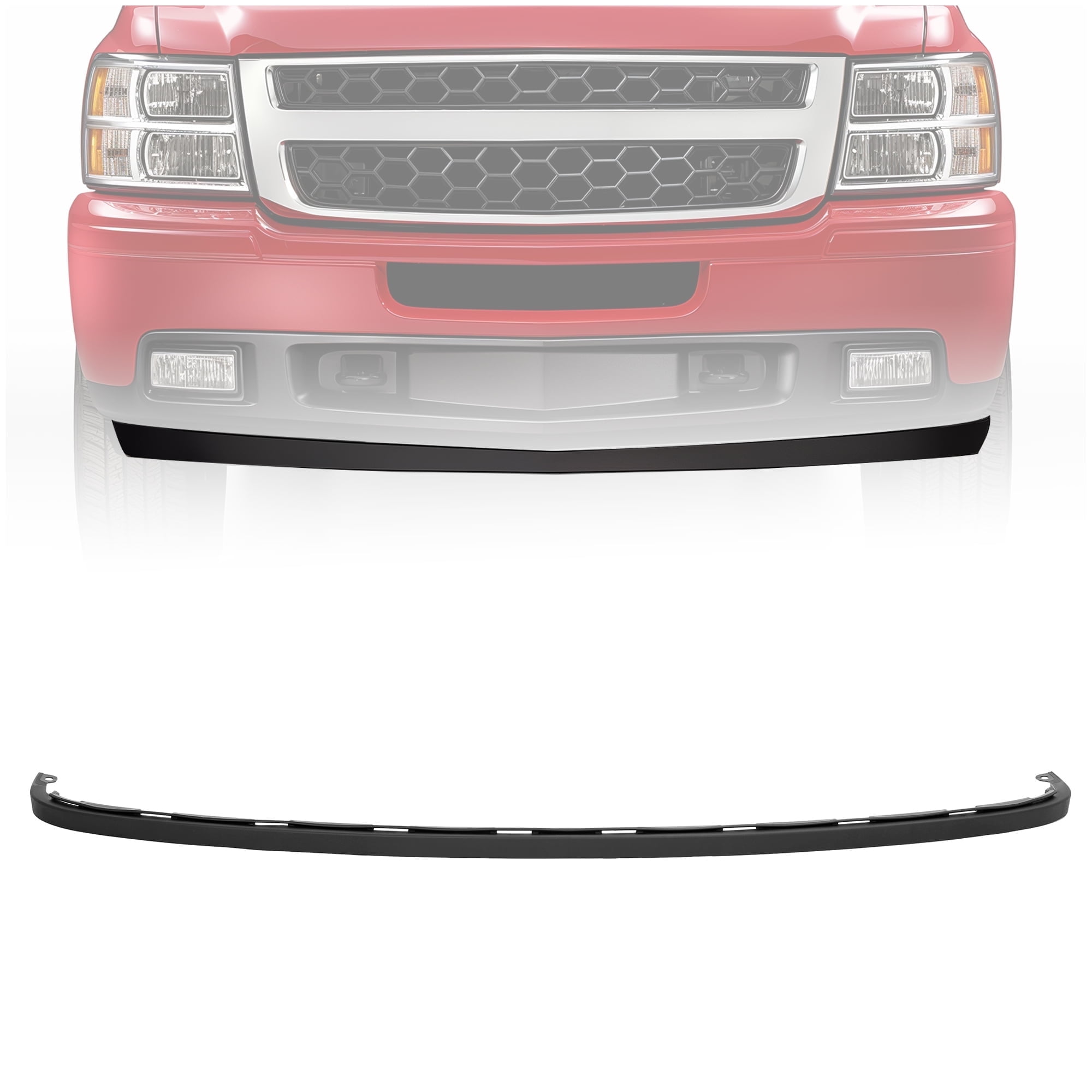 Kojem Front Bumper Valance for 2003-2007 Chevrolet Silverado Avalanche ...
