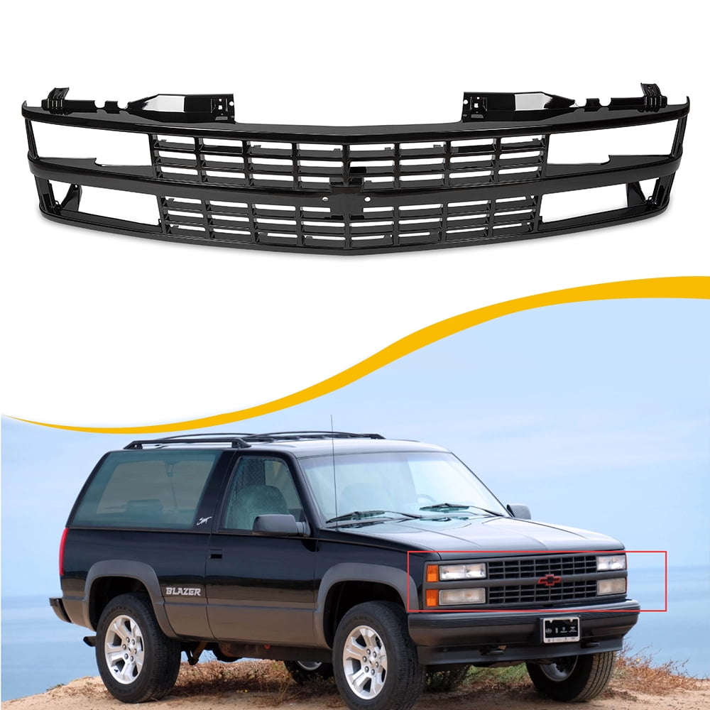 Kojem Front Grille for 1988-1993 Chevy C/K 1500 2500 3500 Pickup Truck ...