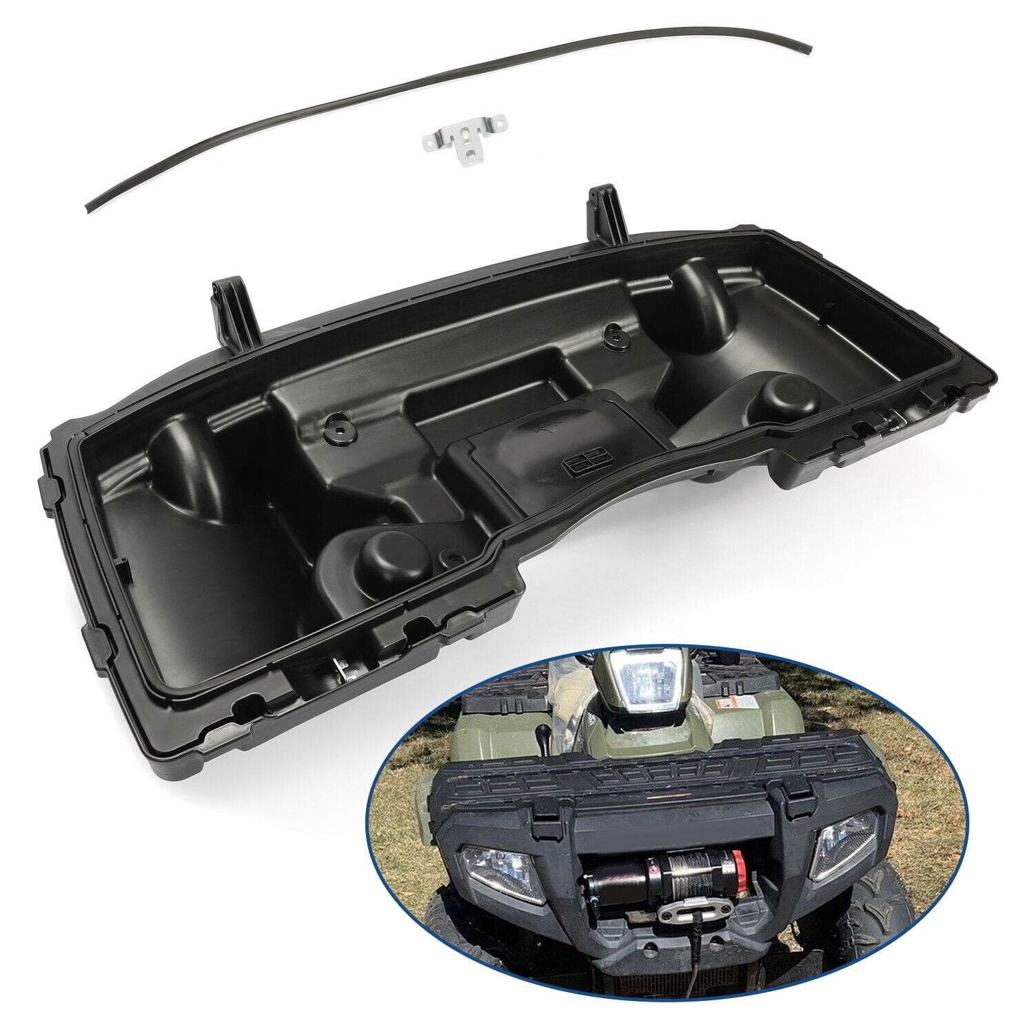 Kojem Front Lower Cargo Rack Box for Polaris Sportsman ATV X2 400/450 ...