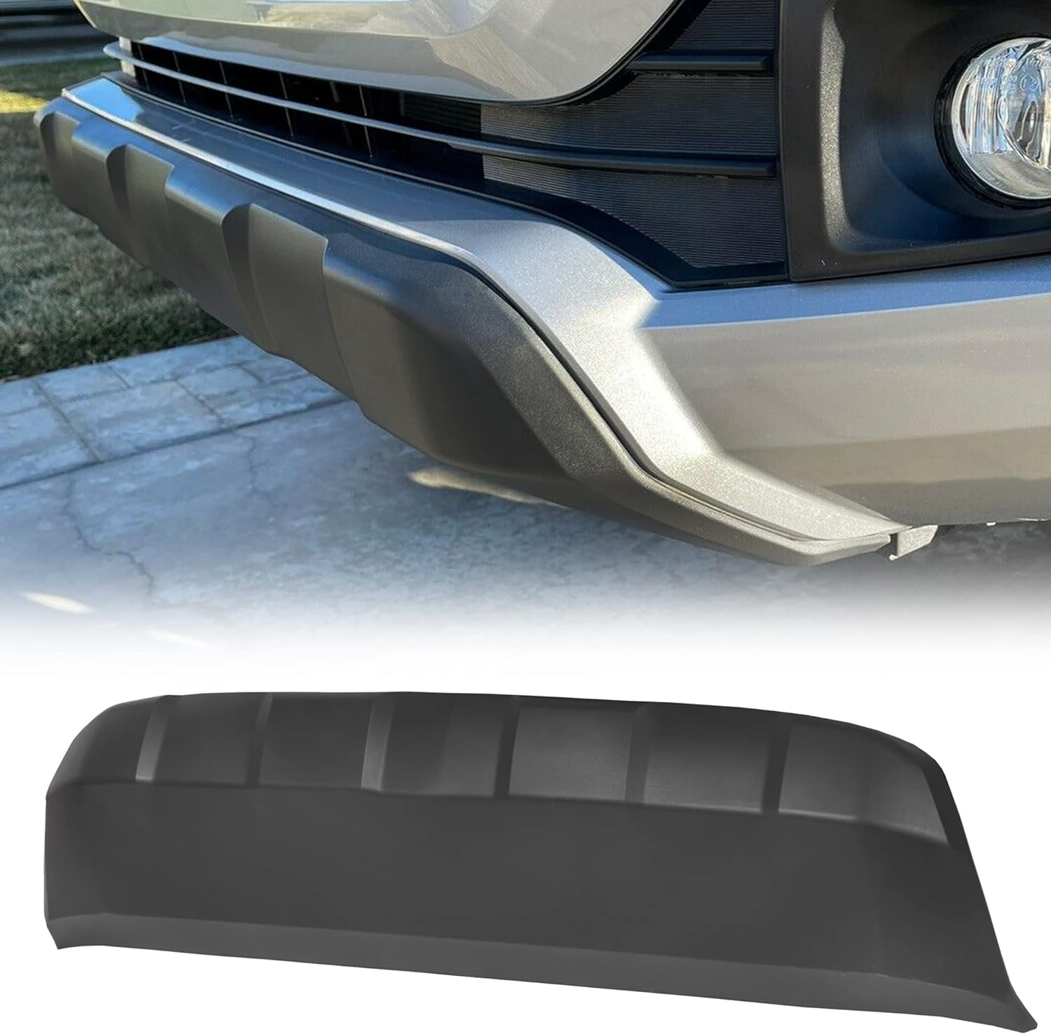 Kojem Front Lower Valance Bumper Panel Compatible with 2016-2022 Toyota ...