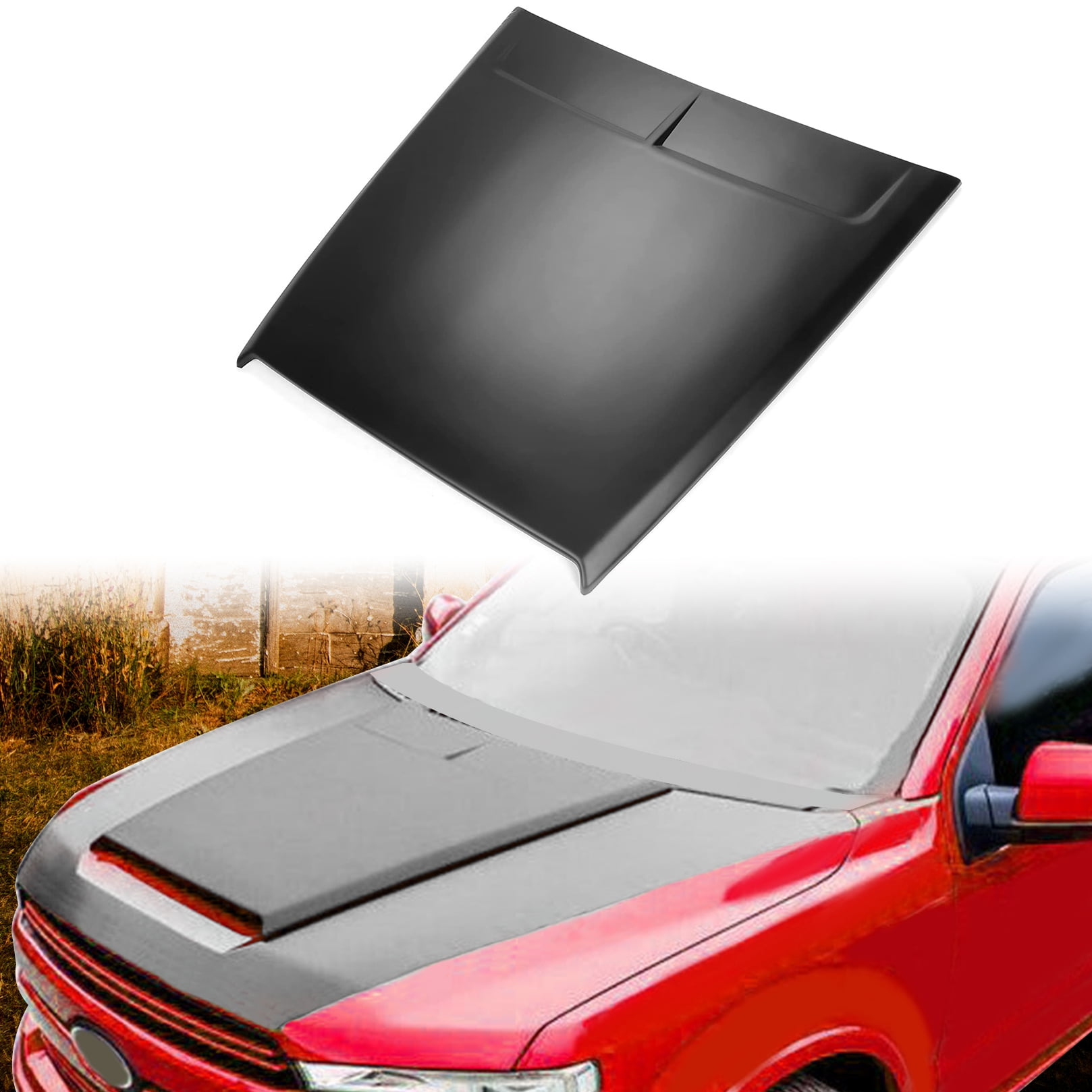 Kojem Hood Scoop for 2015-2020 Ford F150, Durable Painted Front ...