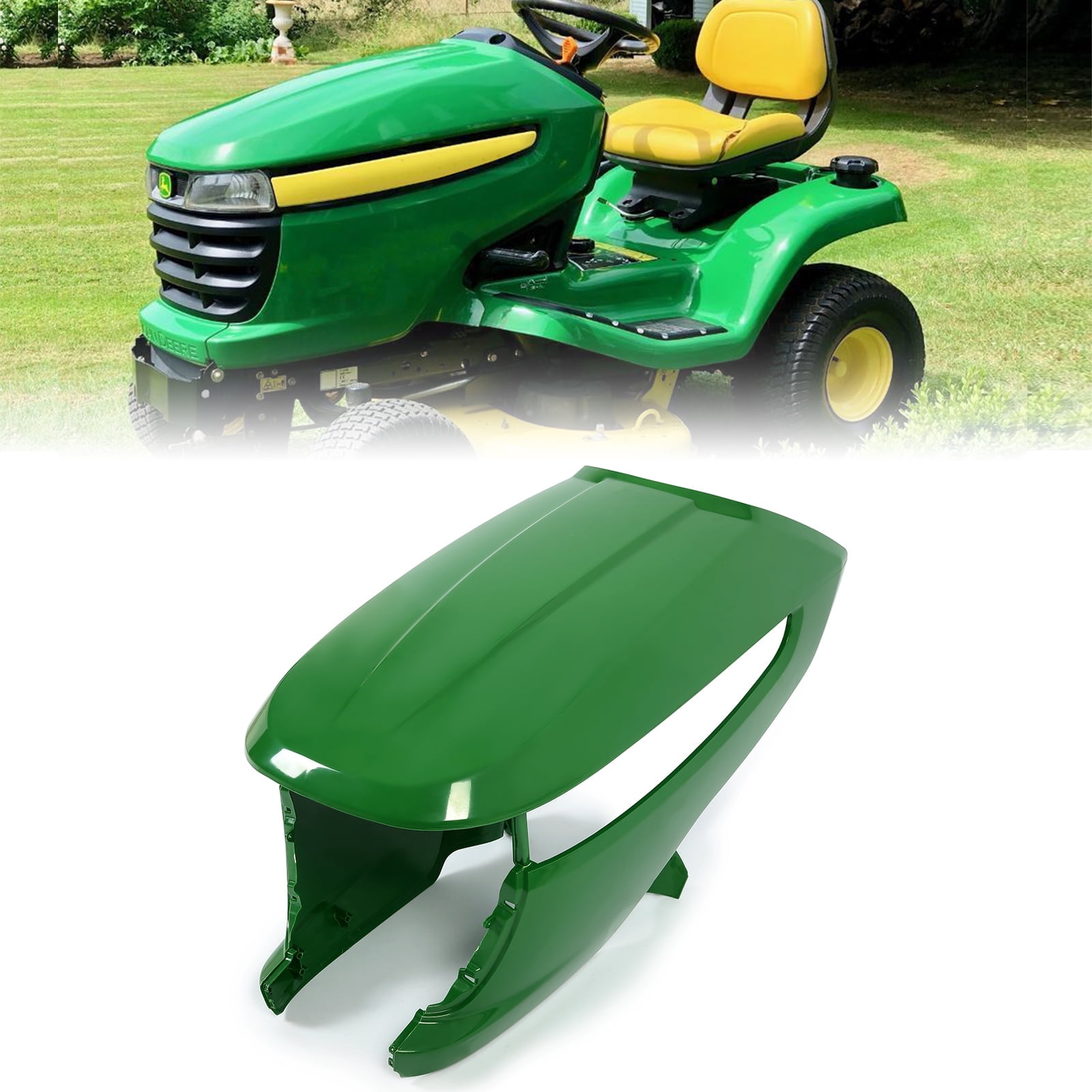 Kojem Replacement Hood, Fits John Deere X300 X300R X304 X305R X310 X320 ...