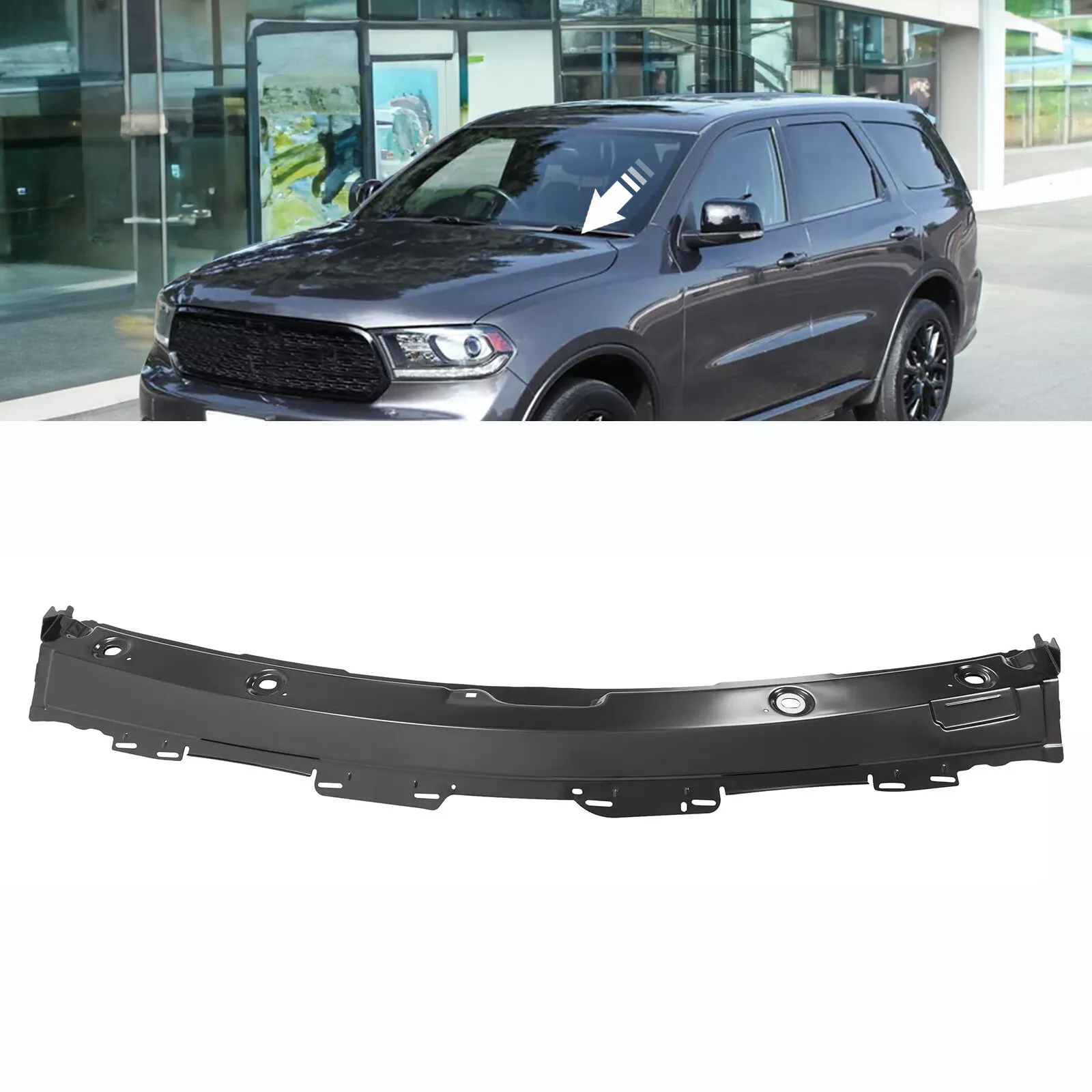 Kojem Front Windshield Wiper Cowl Panel Cover for 2011-2016 Dodge ...