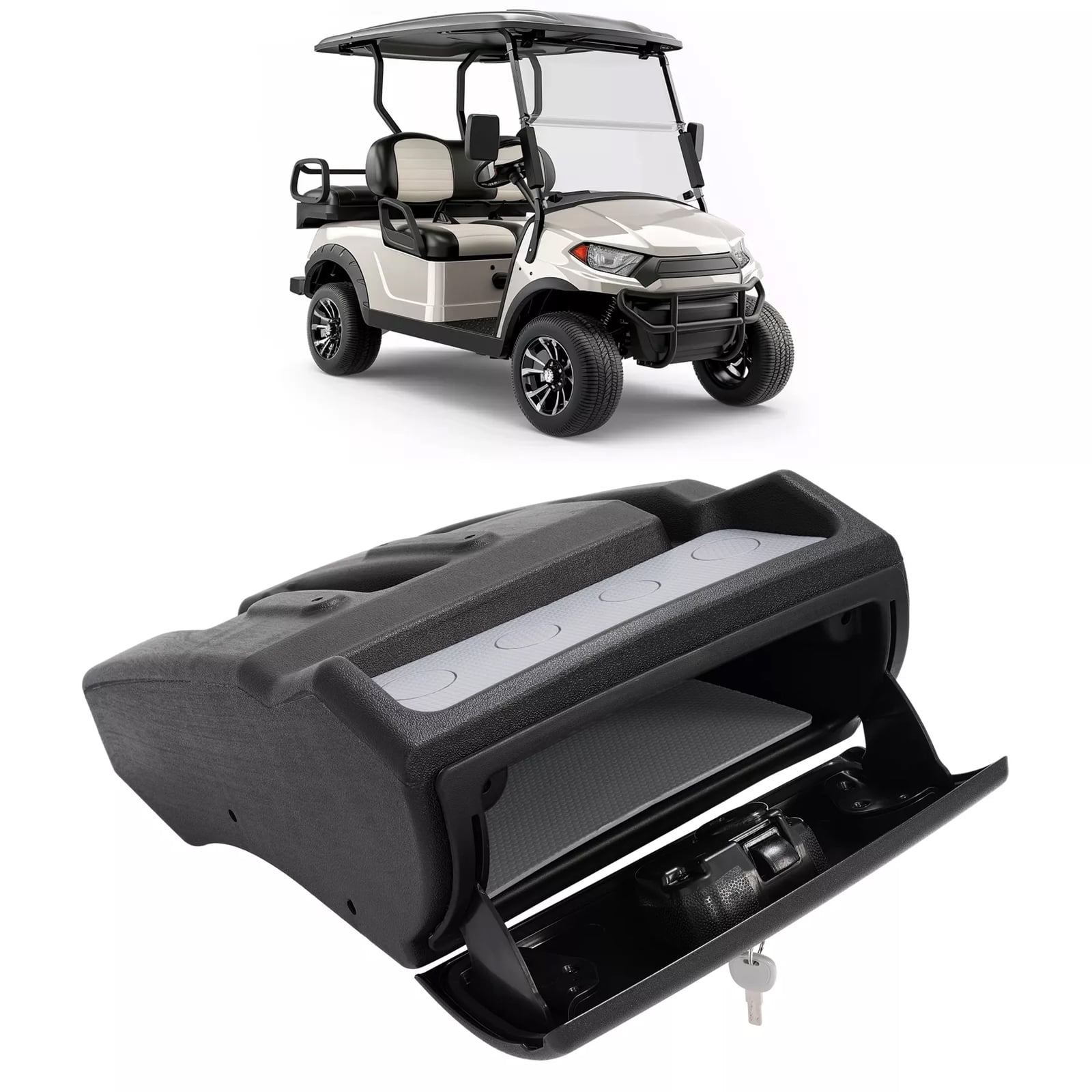 Kojem Golf Cart Locking Glover Box for 2011-UP Club Car Precedent 2017 ...