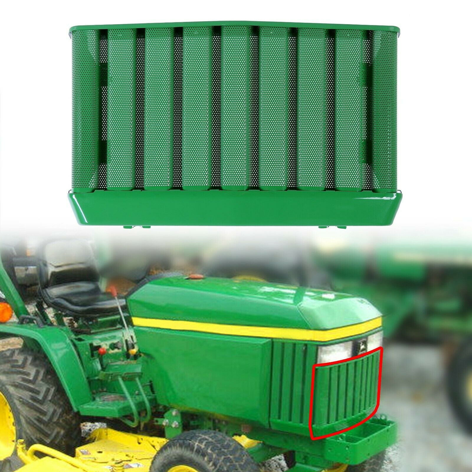 Kojem Green Tractor Front Hood Grille for John Deere 670 770 870 970 ...