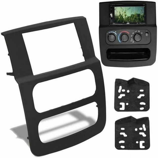 Kojem High Grade Dash Kit For 2002-2005 Dodge Ram 1500 2500 Double DIN ...