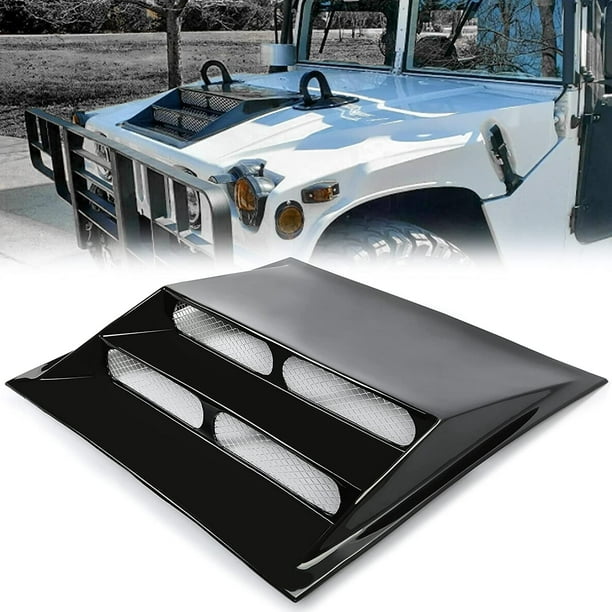 Kojem Hood Scoop Vent for Hummer H1/ HMMWV HUMVEE Painted Black Cold ...