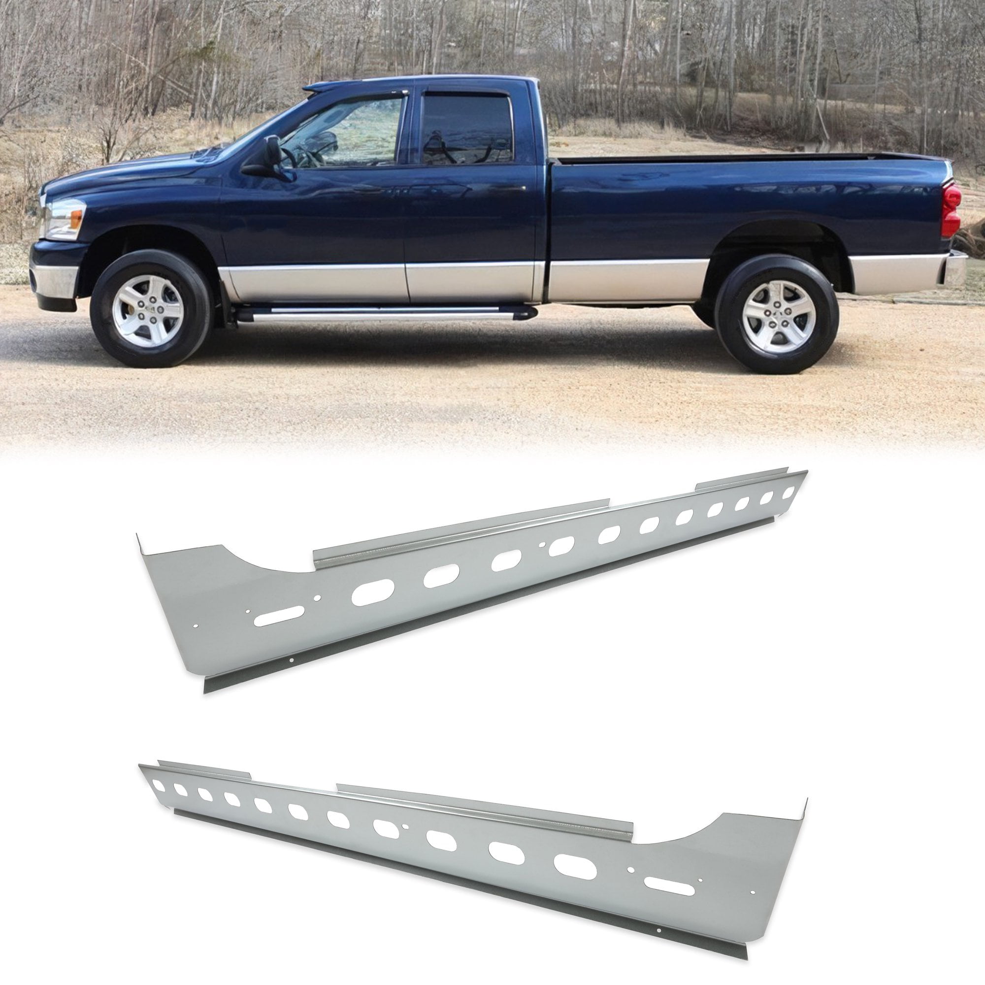 Kojem Inner Rocker Panels Galvanized Steel with 2002-2008 Dodge Ram ...
