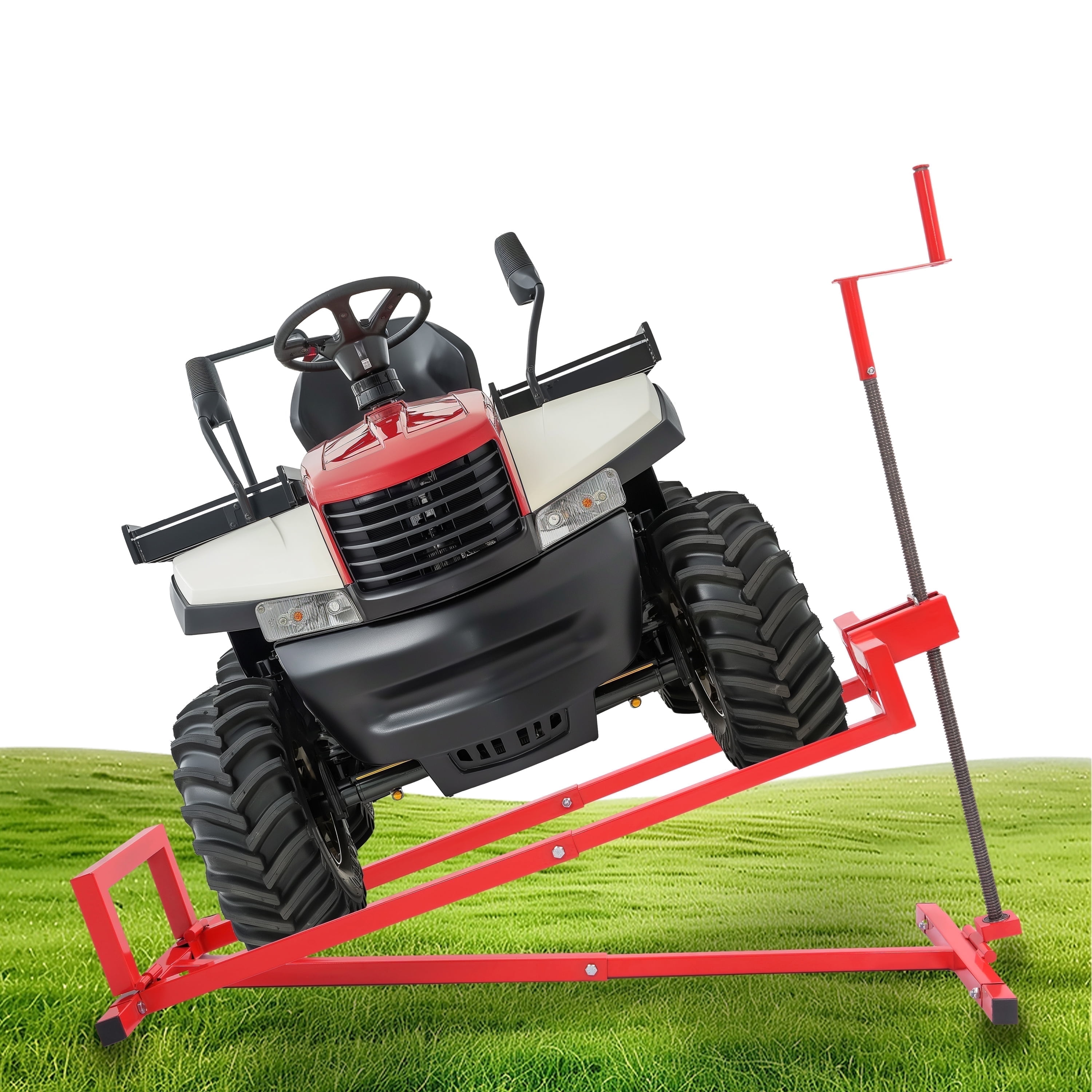 Kojem Lawn Mower Jack, Adjustable Telescopic Lift Stand for Riding ...