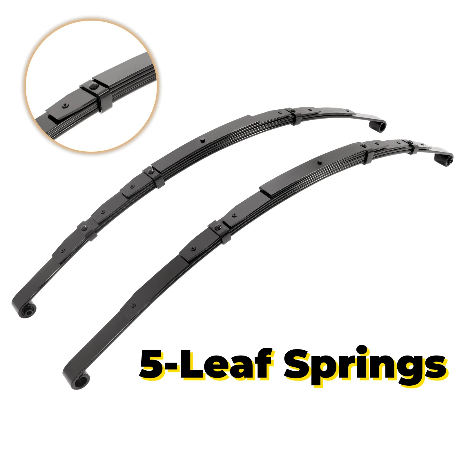 Kojem Leaf Springs Heavy Duty 5-Leaf Pair for 1955-1957 Chevy Chevrolet ...