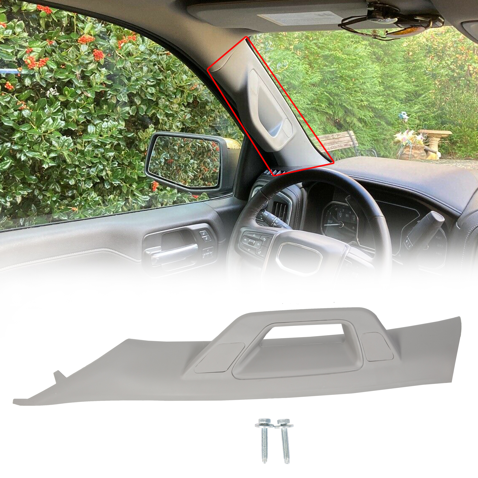 10Pcs Front Wind Shield A Pillar Trim Clip Fits for Land Rover LR3 LR4 ...