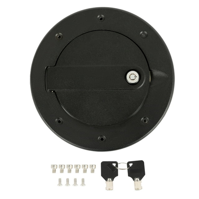 Kojem Locking Fuel Door for 2003-2010 Hummer H3 H3T Gas Cap Cover with ...