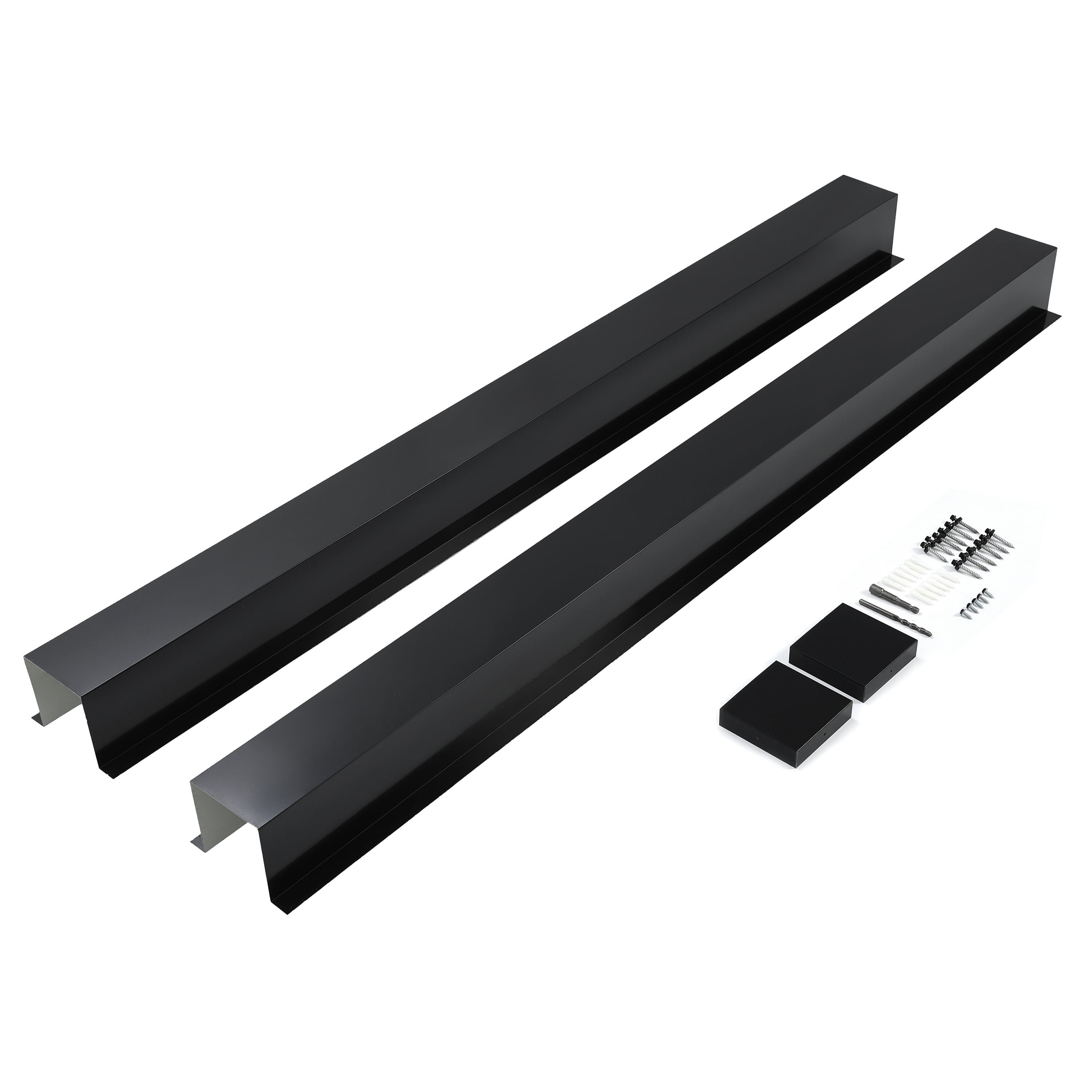 Kojem Metal Line Set Cover Kit with Mounting Accessories for Mini Split ...