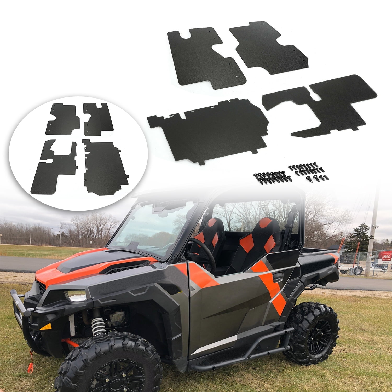 Kojem Mud and Rock Radiator and Battery Protection Panels Package for ...