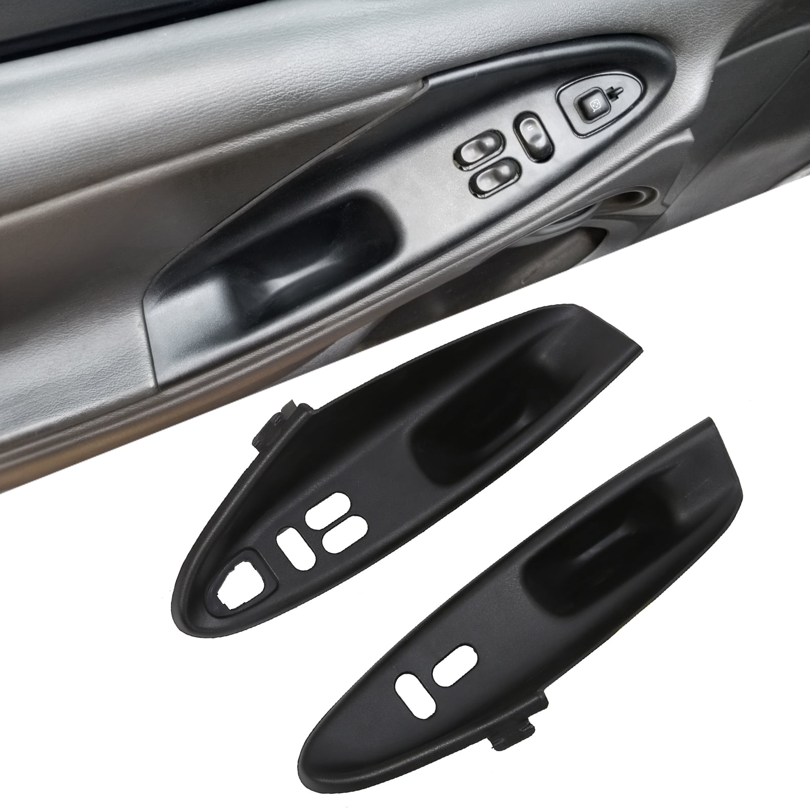 Kojem Pair Set Interior Inside Door Panel Pull Handle Panel for 1994 ...