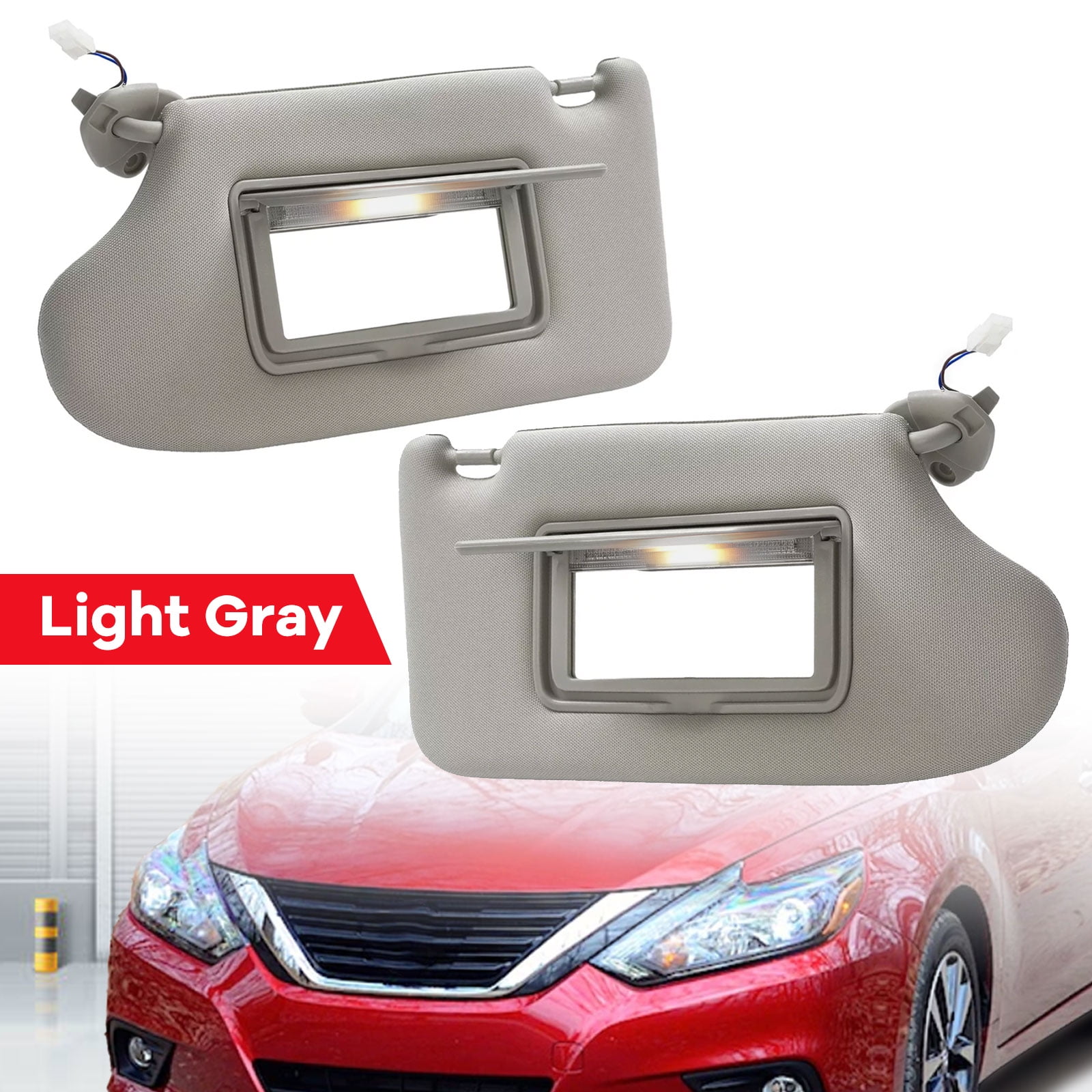 Kojem Pair Sun Visors For 2013-2018 Nissan Altima Replacement for 96401 ...