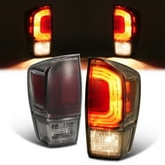 LABLT for 2005-2015 Toyota Tacoma Base X-Runner Red Clear LED Rear Tail ...