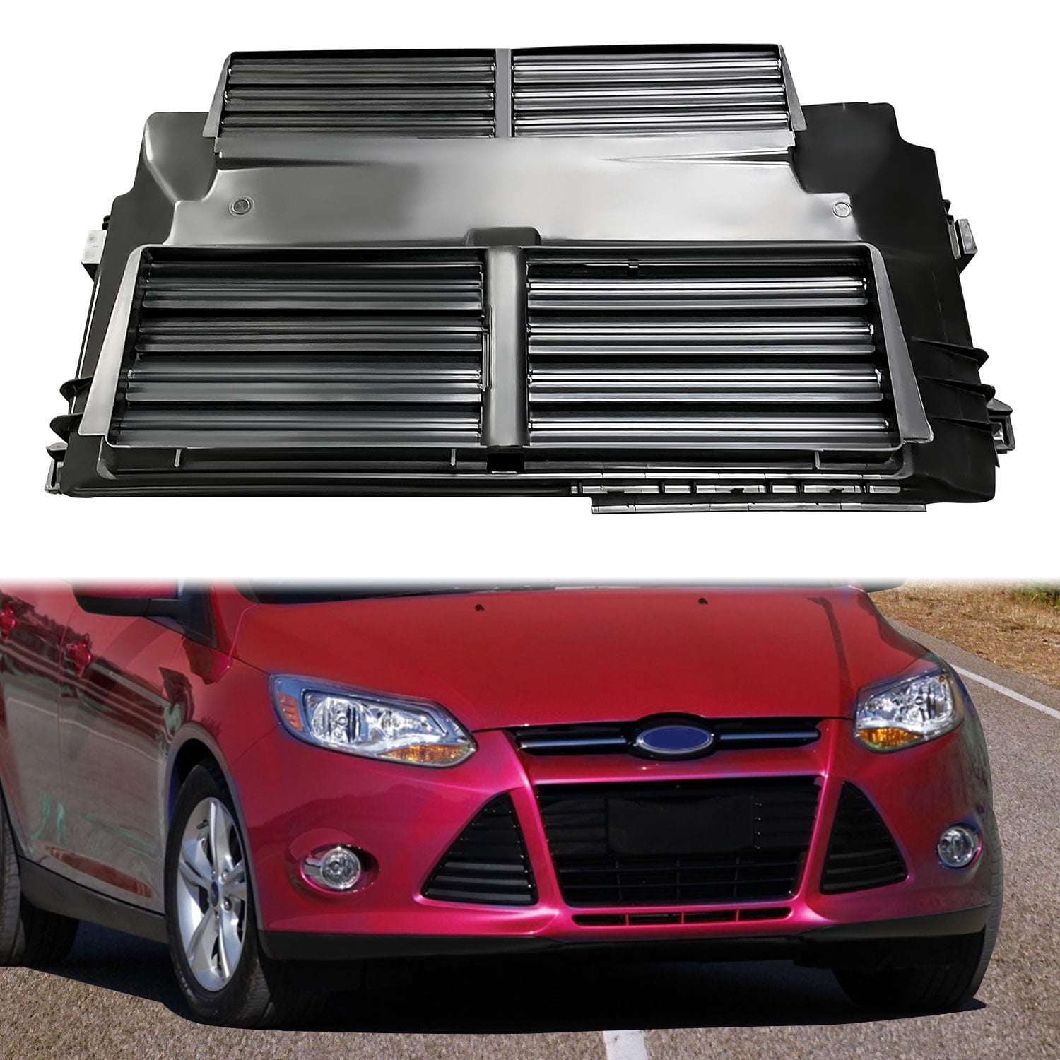 Kojem Radiator Shutter Compatible with 2012-2018 Ford Focus 2.0L ...