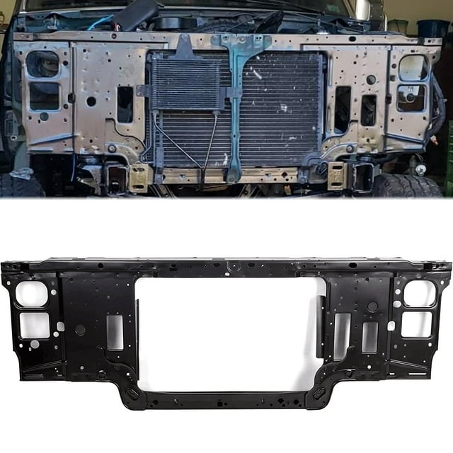 Kojem Black Steel Radiator Support Assembly for 1992-1997 Ford F150 ...