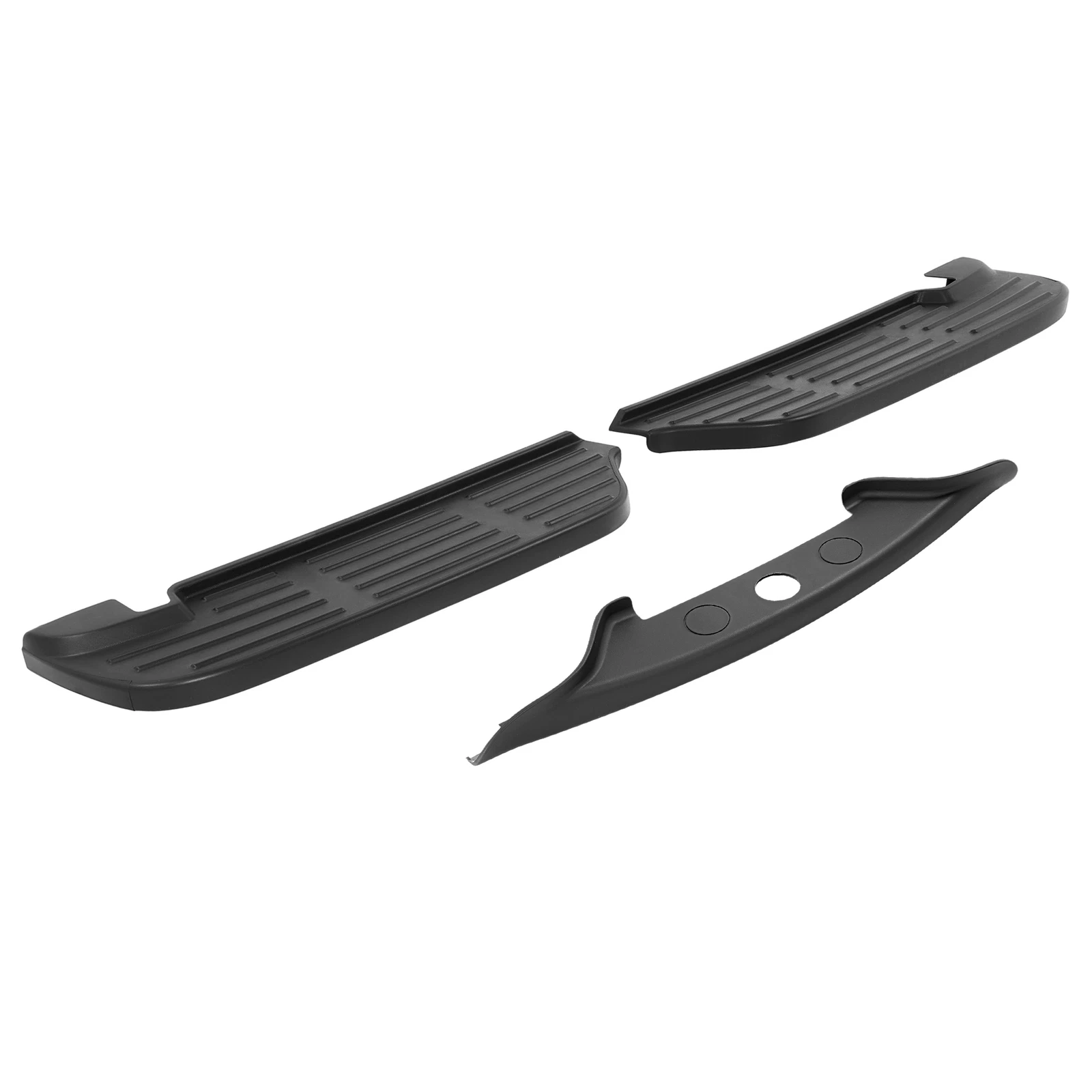 Kojem Rear Bumper Step Pad for Truck/SUV Replacement Black Plastic ...
