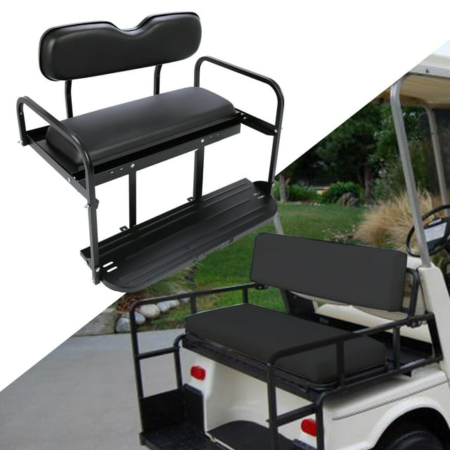 Kojem Rear Flip Back Seat Kit for Yamaha G2 G9 Gas/Electric Golf Cart ...