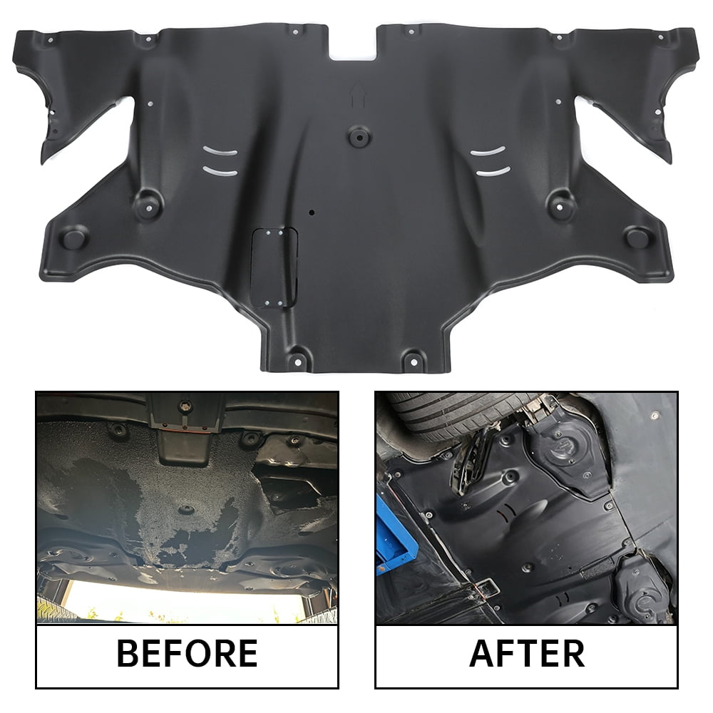 Kojem Rear Skid Plate for 18 19 20 21 22 23 Tesla Model 3 & Y Guard ...