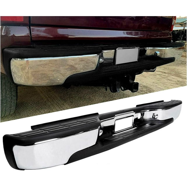 Kojem Rear Step Bumper for Chevy Chevrolet Silverado GMC Sierra 2500 HD ...