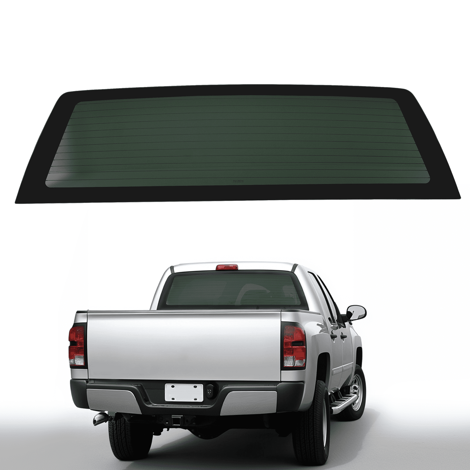 Kojem Rear Window Back Glass for Chevy Chevrolet Silverado & GMC Sierra ...