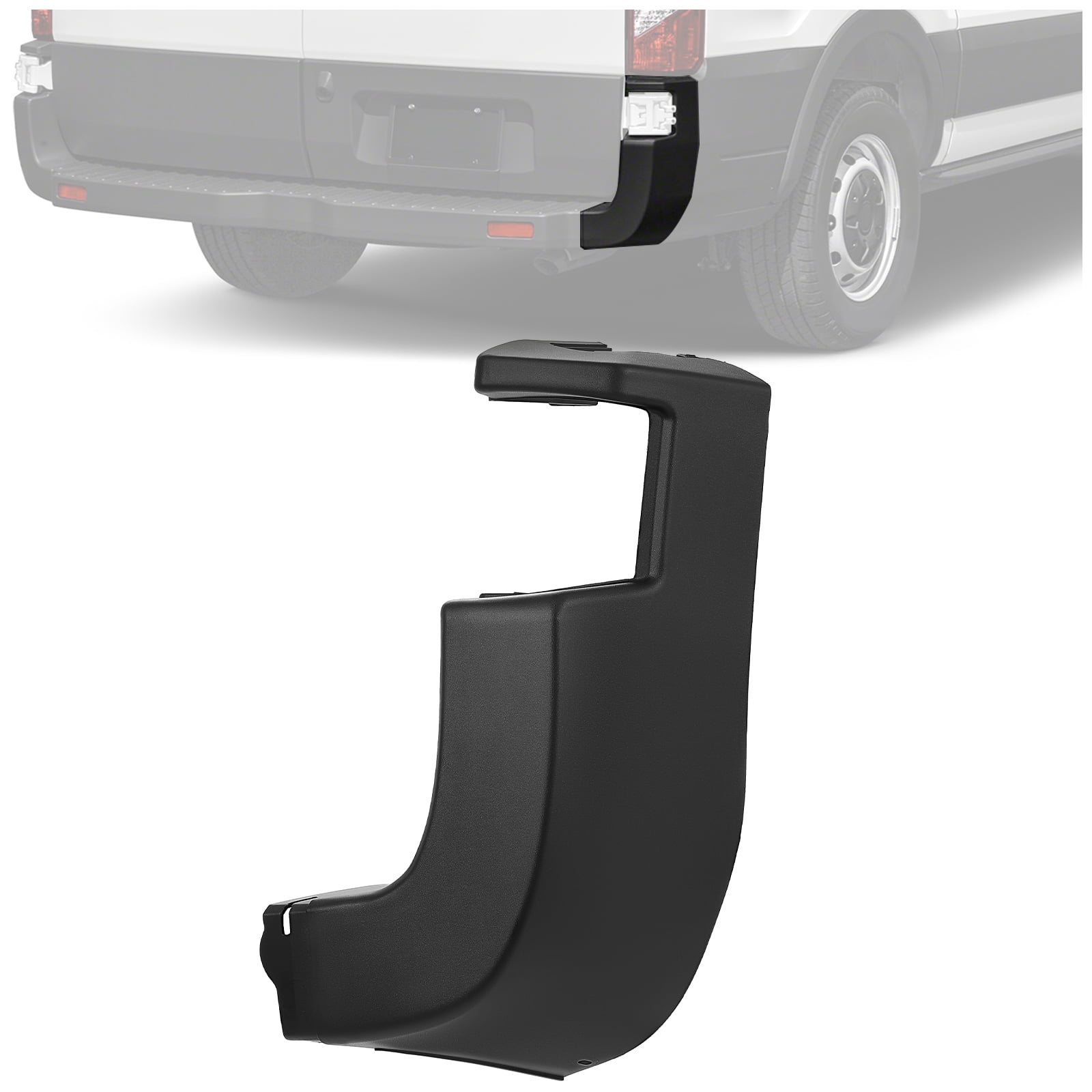 Kojem Right Rear Bumper End Cap for 2015-2022 Ford Transit-150 Transit ...