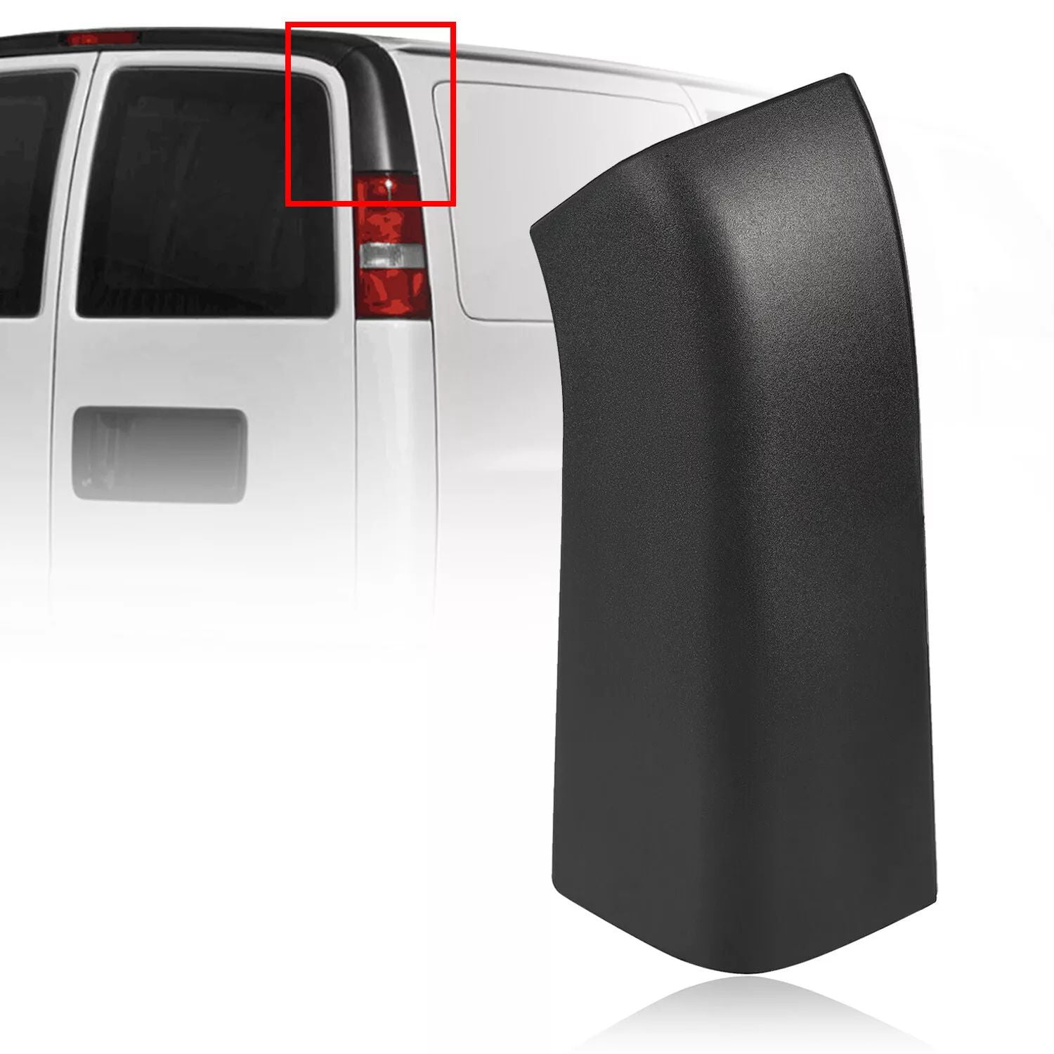 Kojem Right Roof Molding for 2003-2023 Chevy Chevrolet Express GMC ...