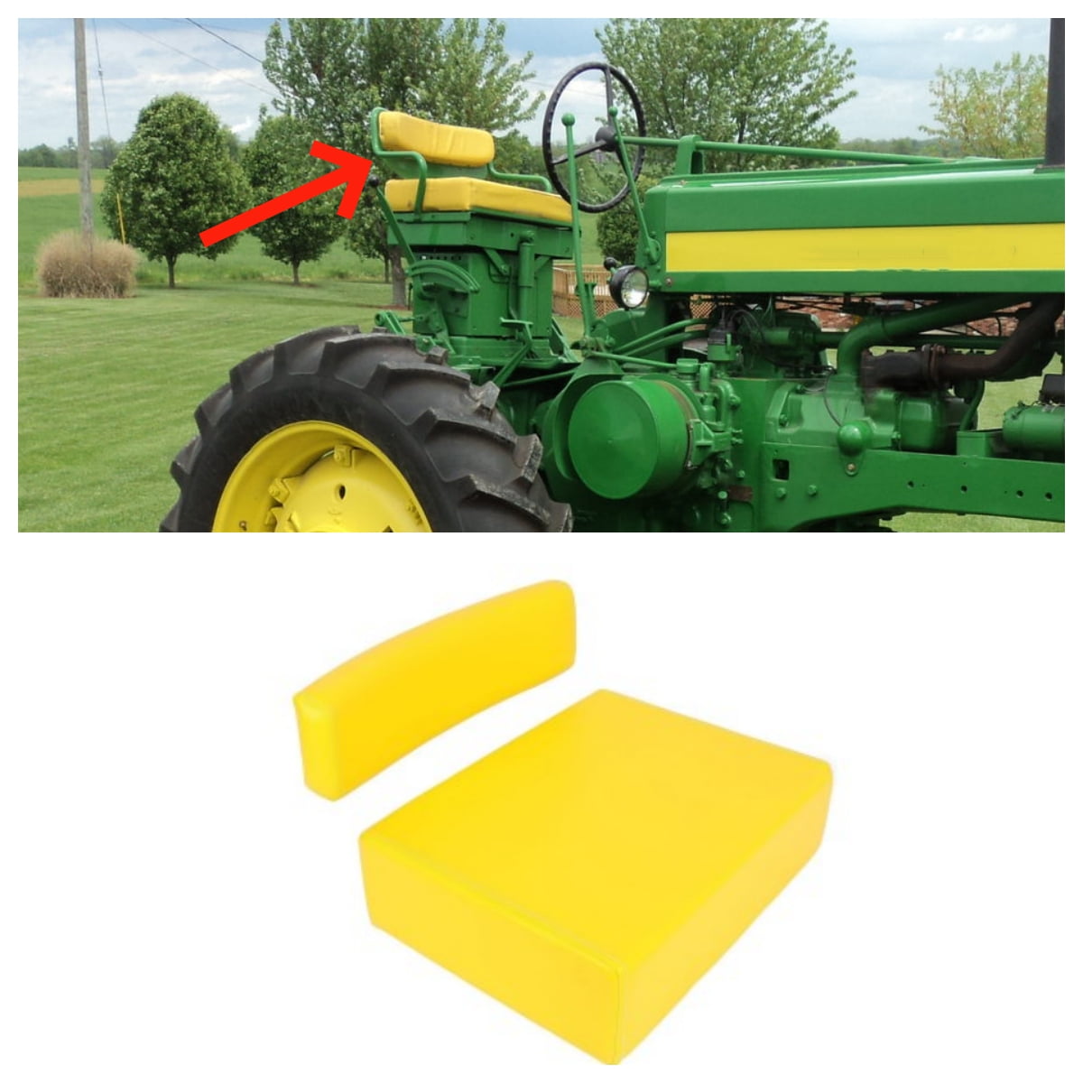 John Deere Tractor Seat Cushion Replacement