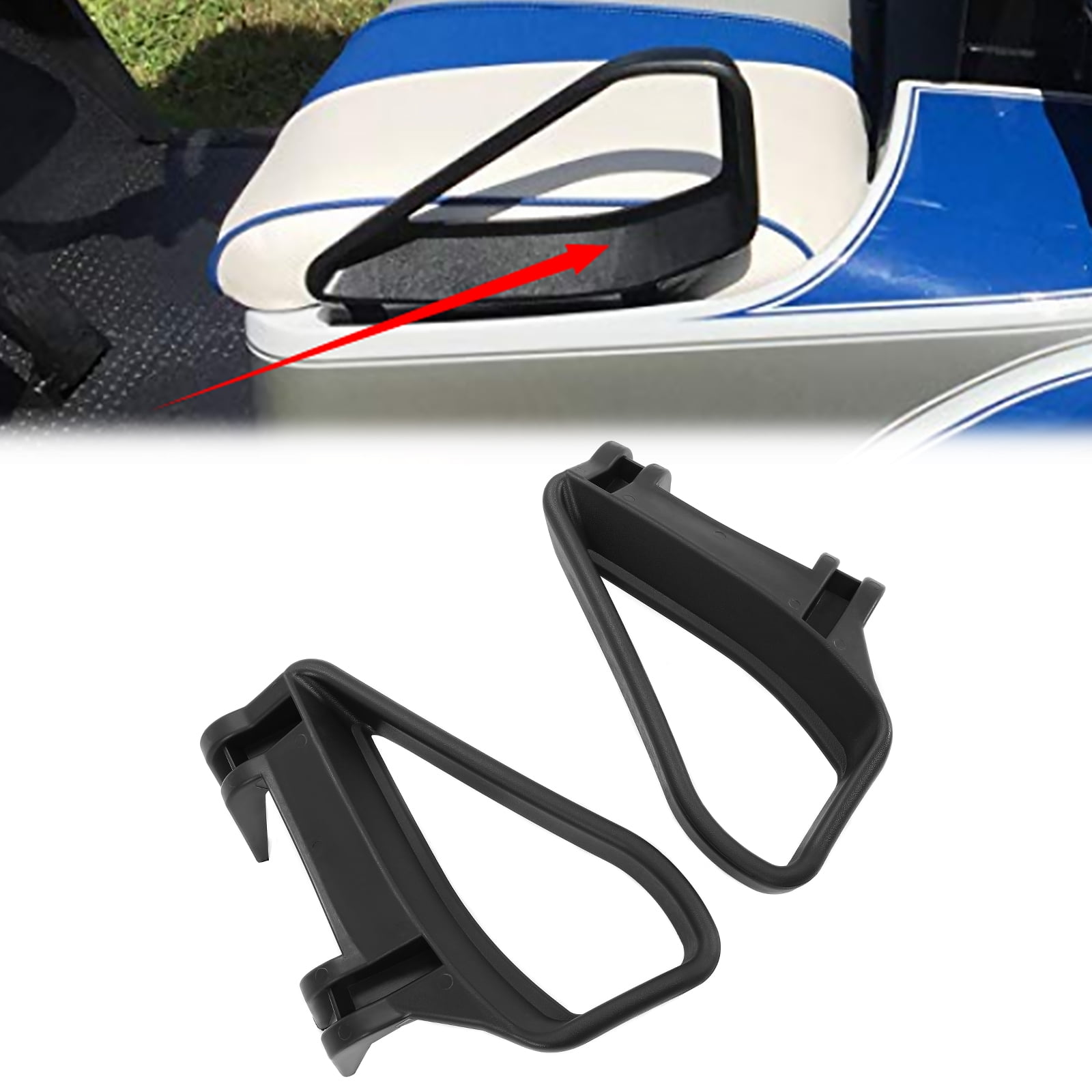 Kojem Seat Handles Arm Rest Hip Restraint LH & RH PP For EZGO TXT 1994 ...