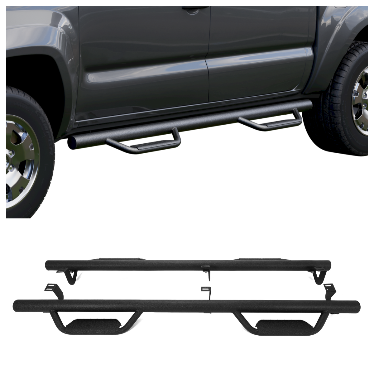Tyger Auto LanderX Running Board Compatible with 2005-2023 Toyota ...