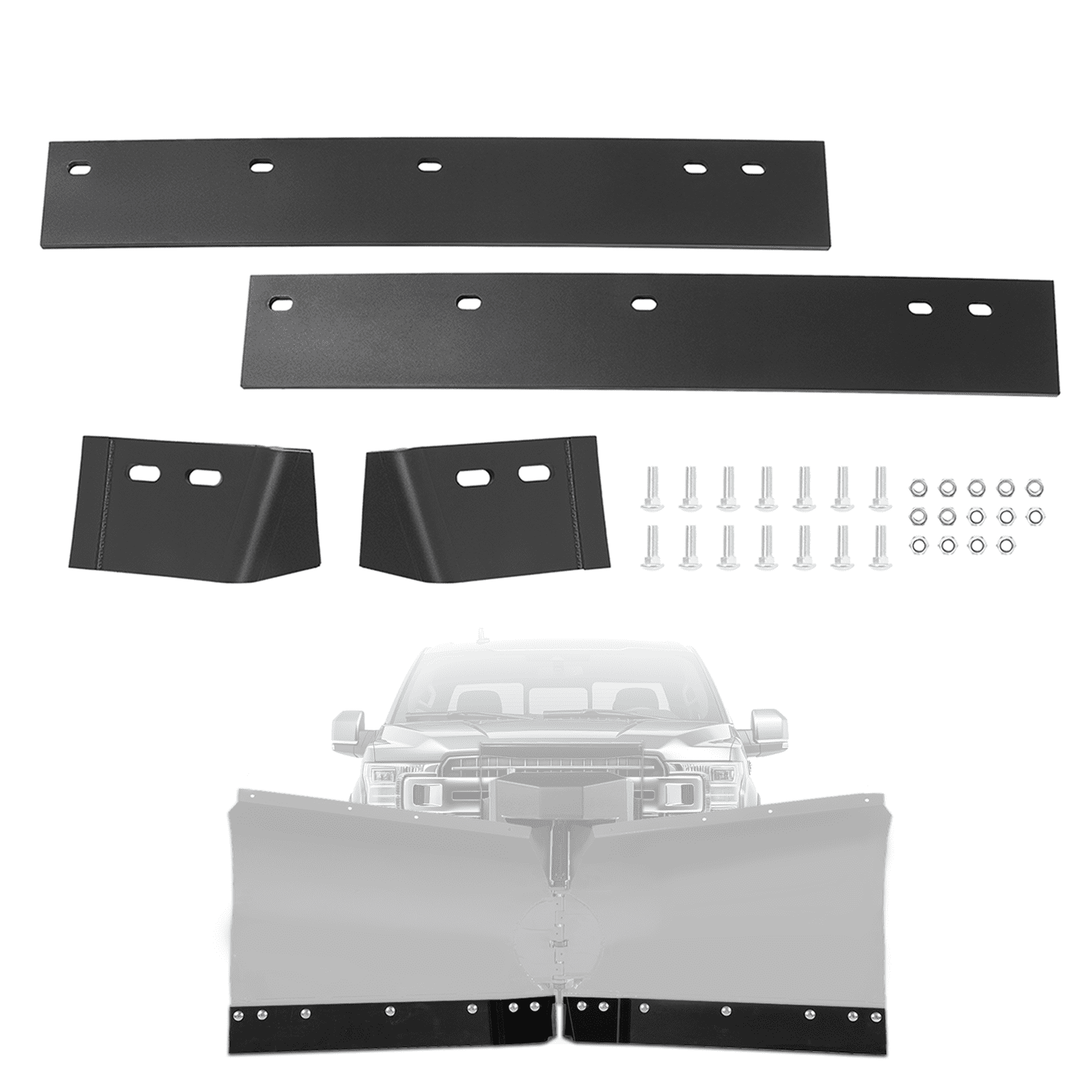 Kojem Snow Plow Cutting Edge and Center Kit for Western MVP Plus Fisher ...
