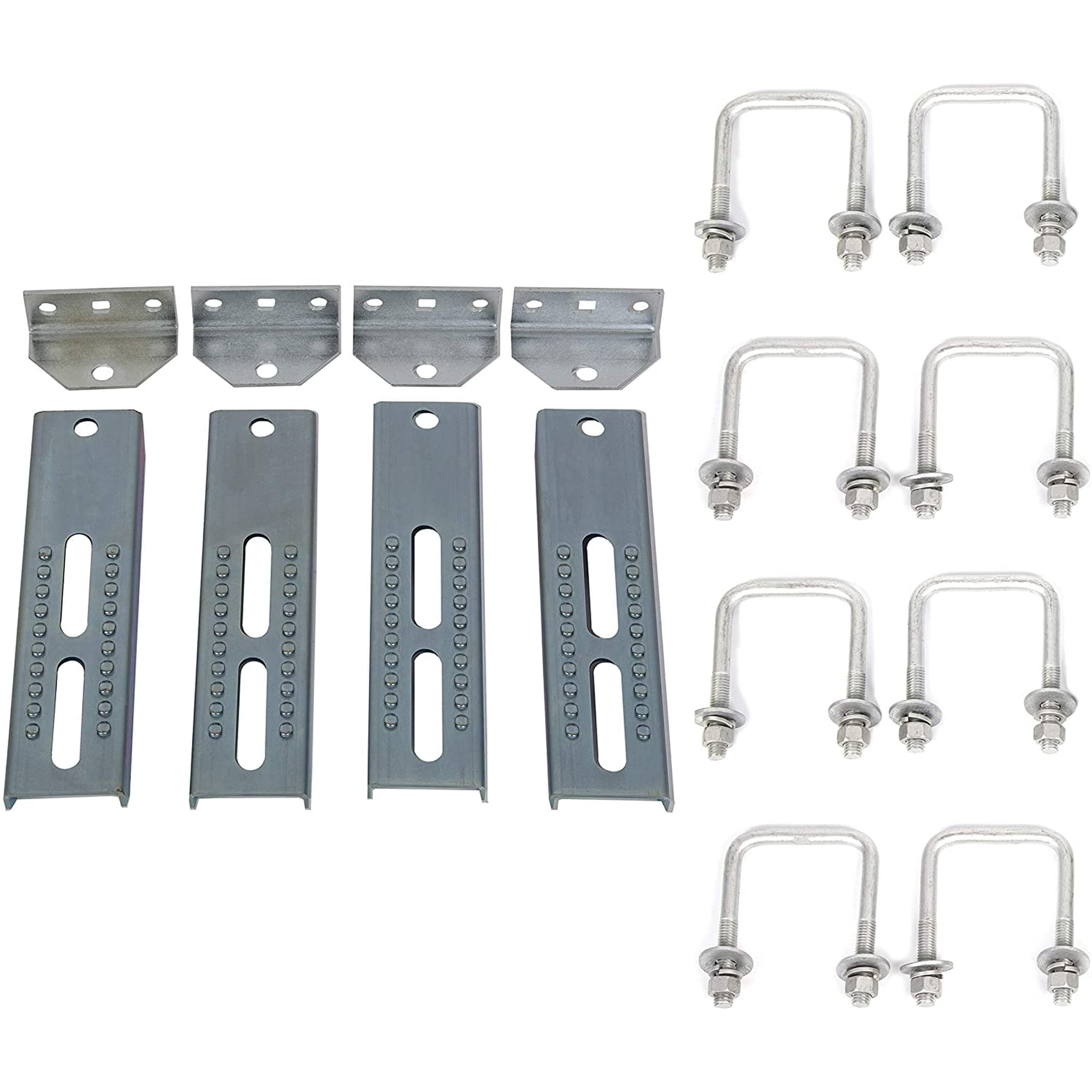 Kojem Boat Trailer Bunk Brackets, 10 Inch Zinc-Plated Swivel Supports ...