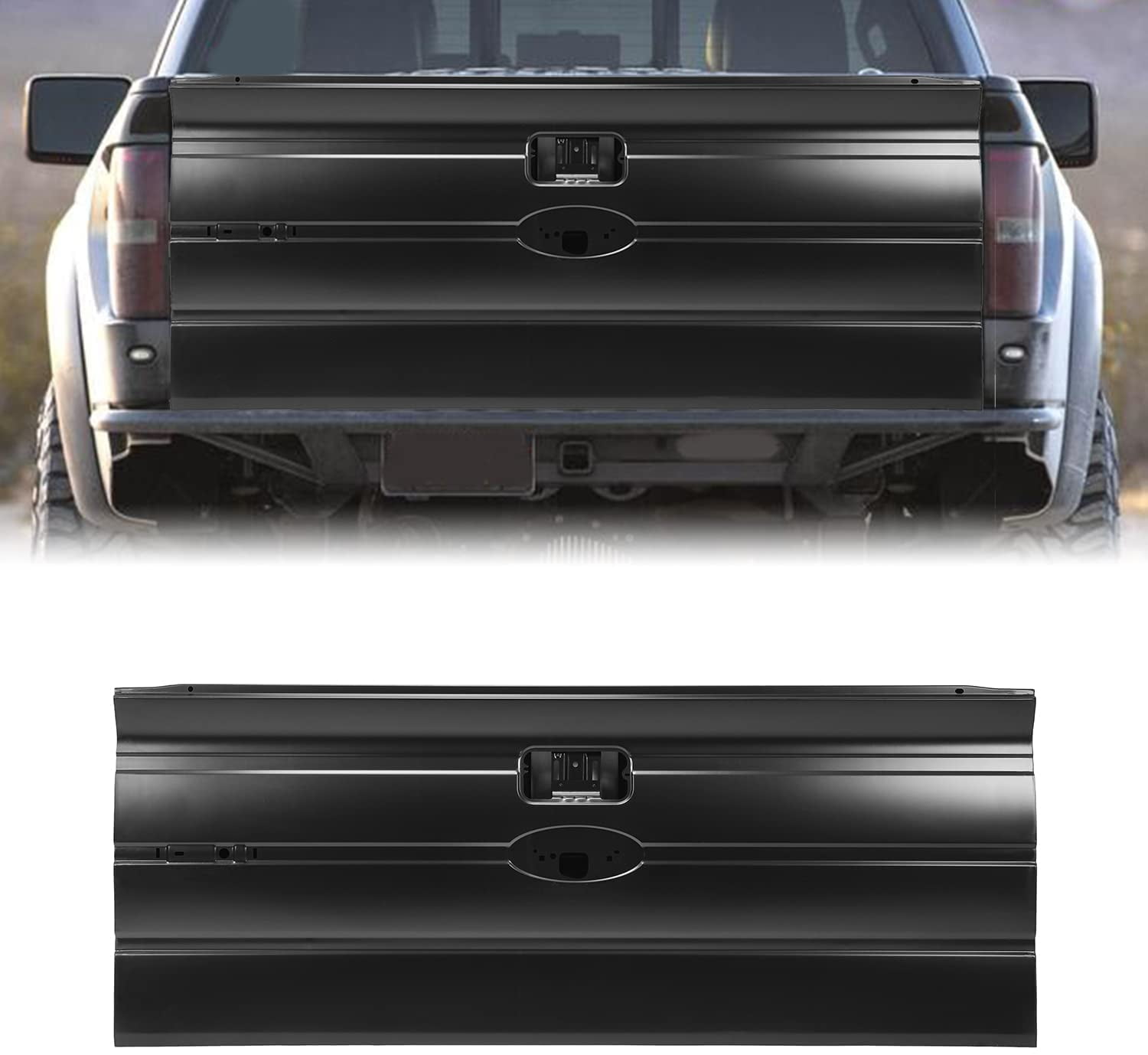 Kojem Steel Rear Tailgate for 2009-2014 Ford F150 W/Out Integrated Step ...