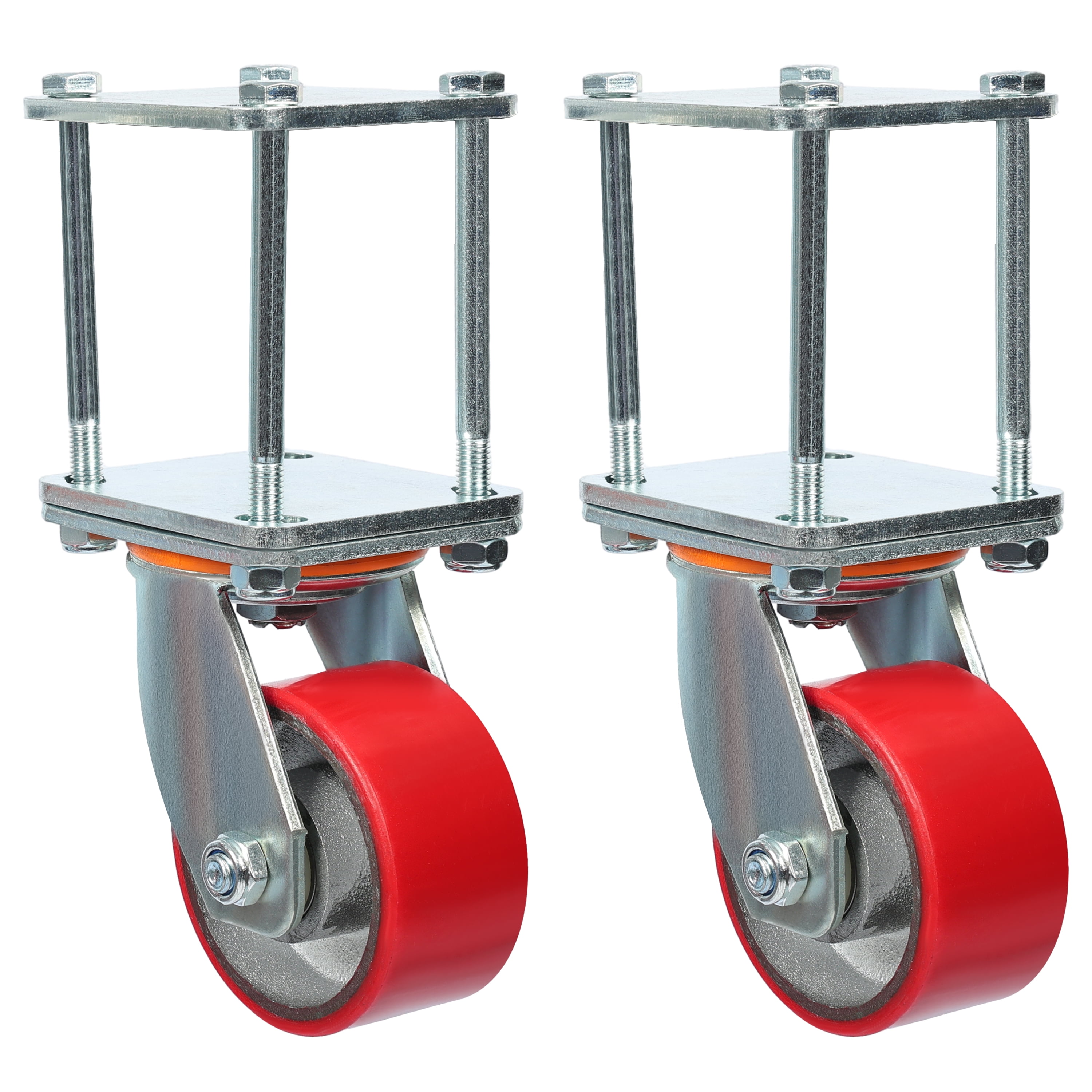 Kojem Swivel Caster Hitch Mount Skid Wheel Steel - Walmart.com