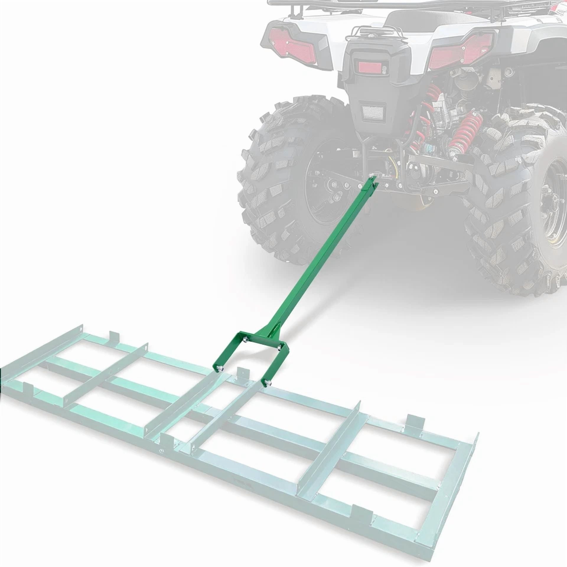 Kojem Tow Behind Drag Handle Attachment Green for Drag Harrow Lawn Rake ...