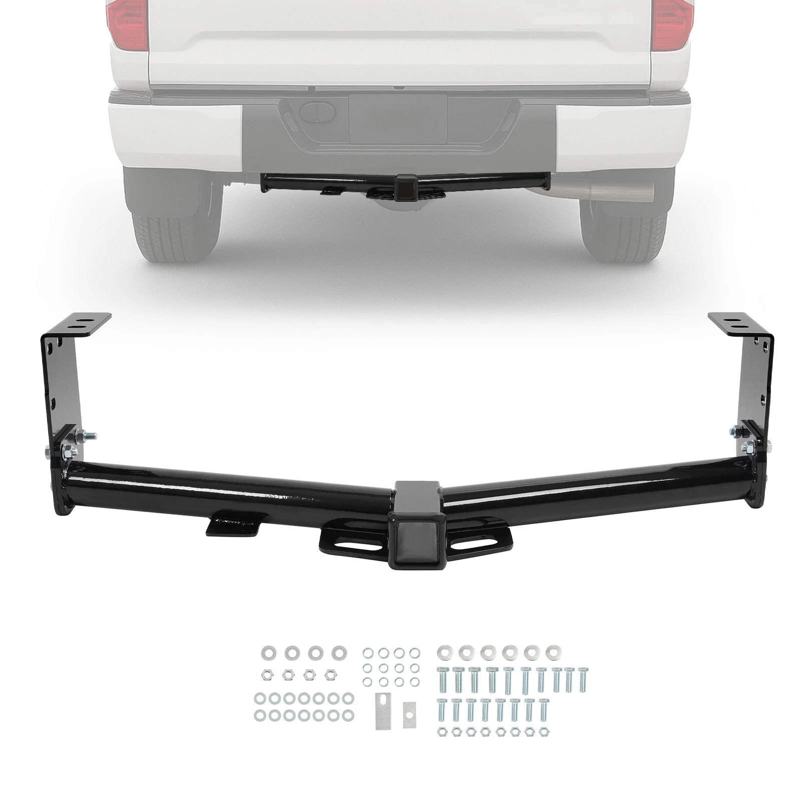 Kojem Towing Trailer Hitch Receiver 2" Class 3 Rear Bumper For 2007 ...